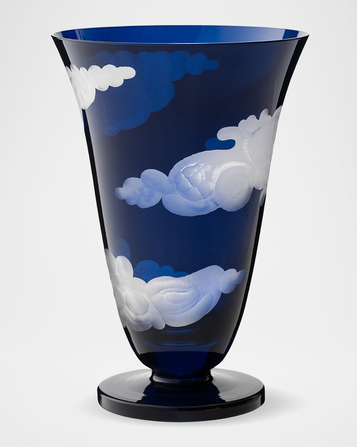 Jonathan Hansen Cobalt Stemless Wine Glass | Horchow