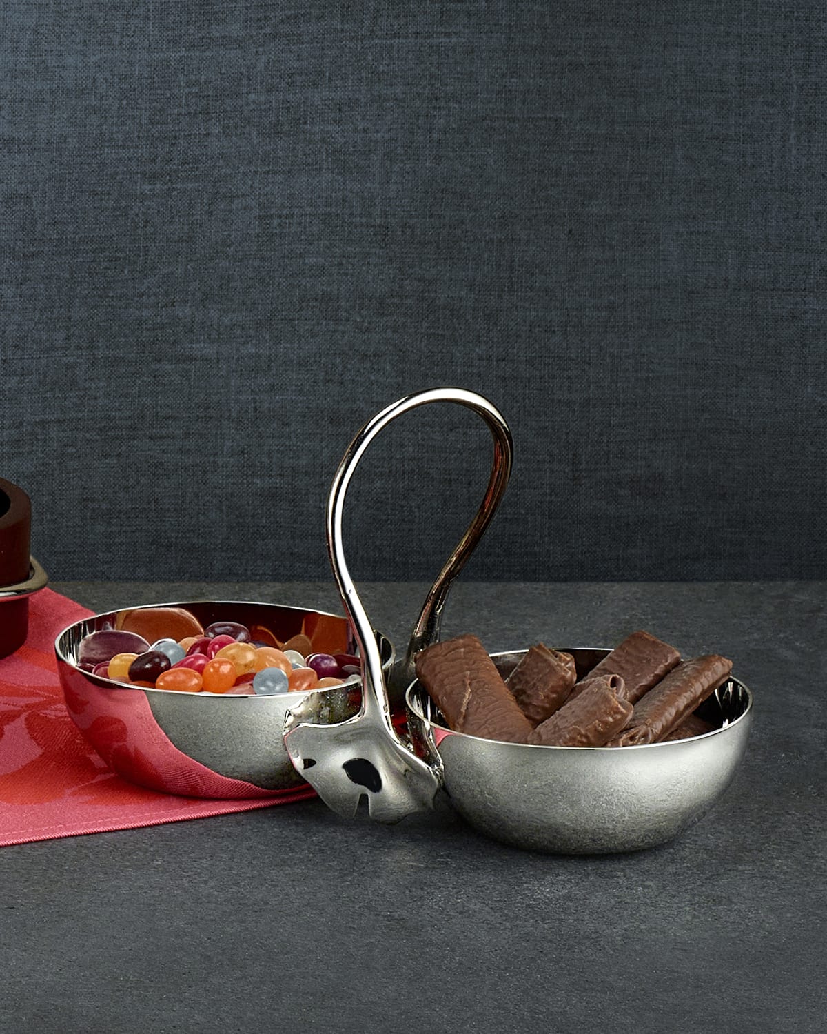 Mary Jurek Paloma Oval Tray with Braided Wire | Horchow