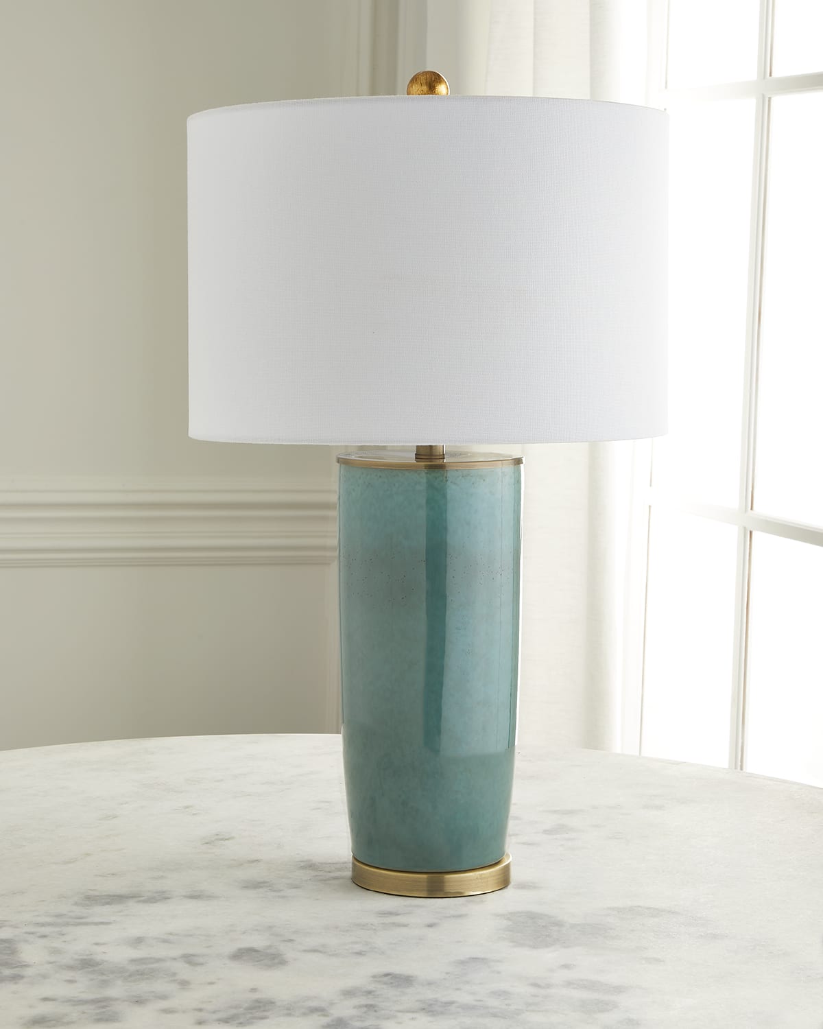 Old World Design Sylvie Green Ceramic Table Lamp | Horchow Old World Design Sylvie Green Ceramic Table Lamp | Horchow