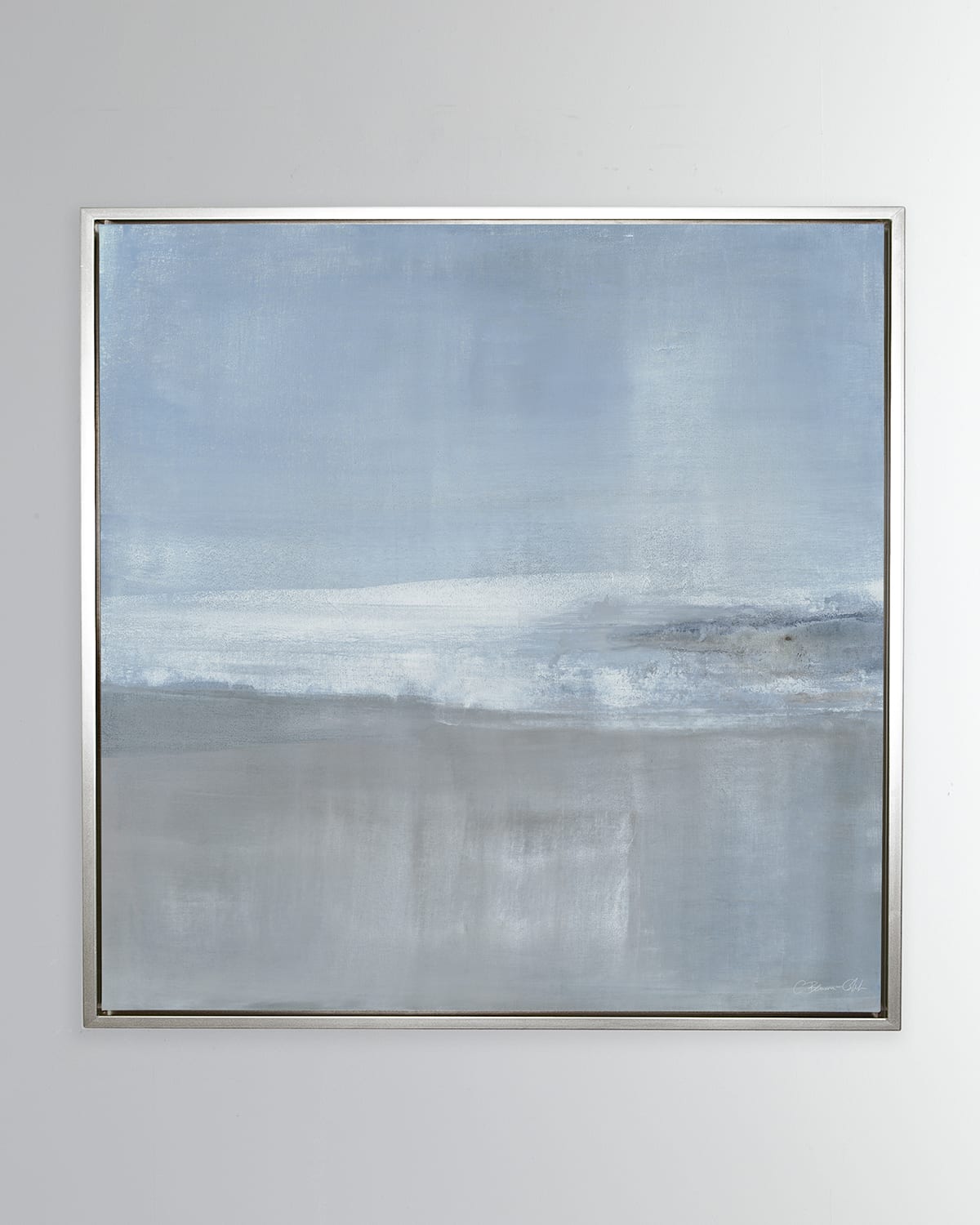 Benson-Cobb Studios "Surfaces in Blue" Hand-Embellished Giclee on ...