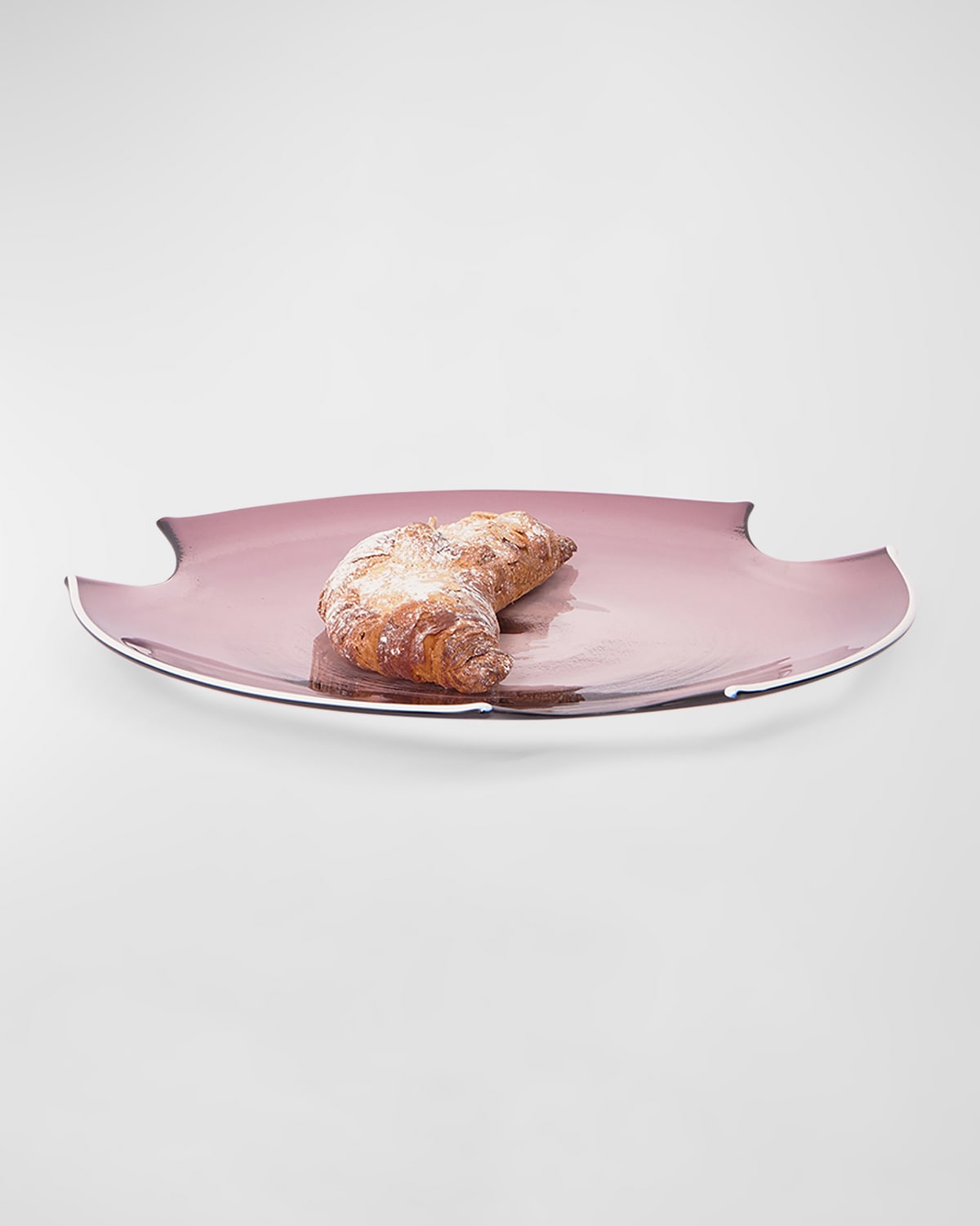 Feyz Studio Rattan Cake Dome with Oya Flowers | Horchow