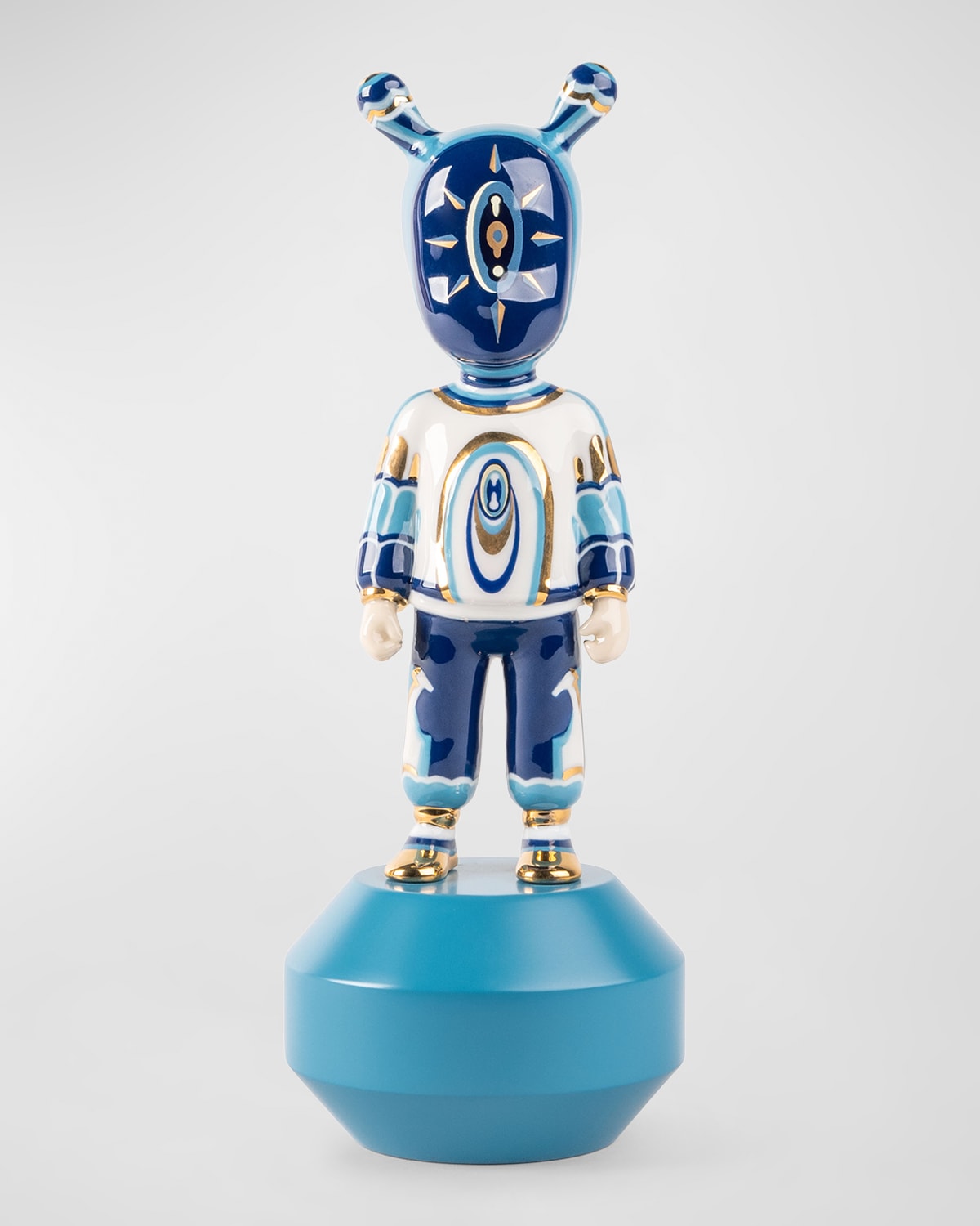 Lladro Little Monkey, Blue/Gold - Exclusive Premiere | Horchow