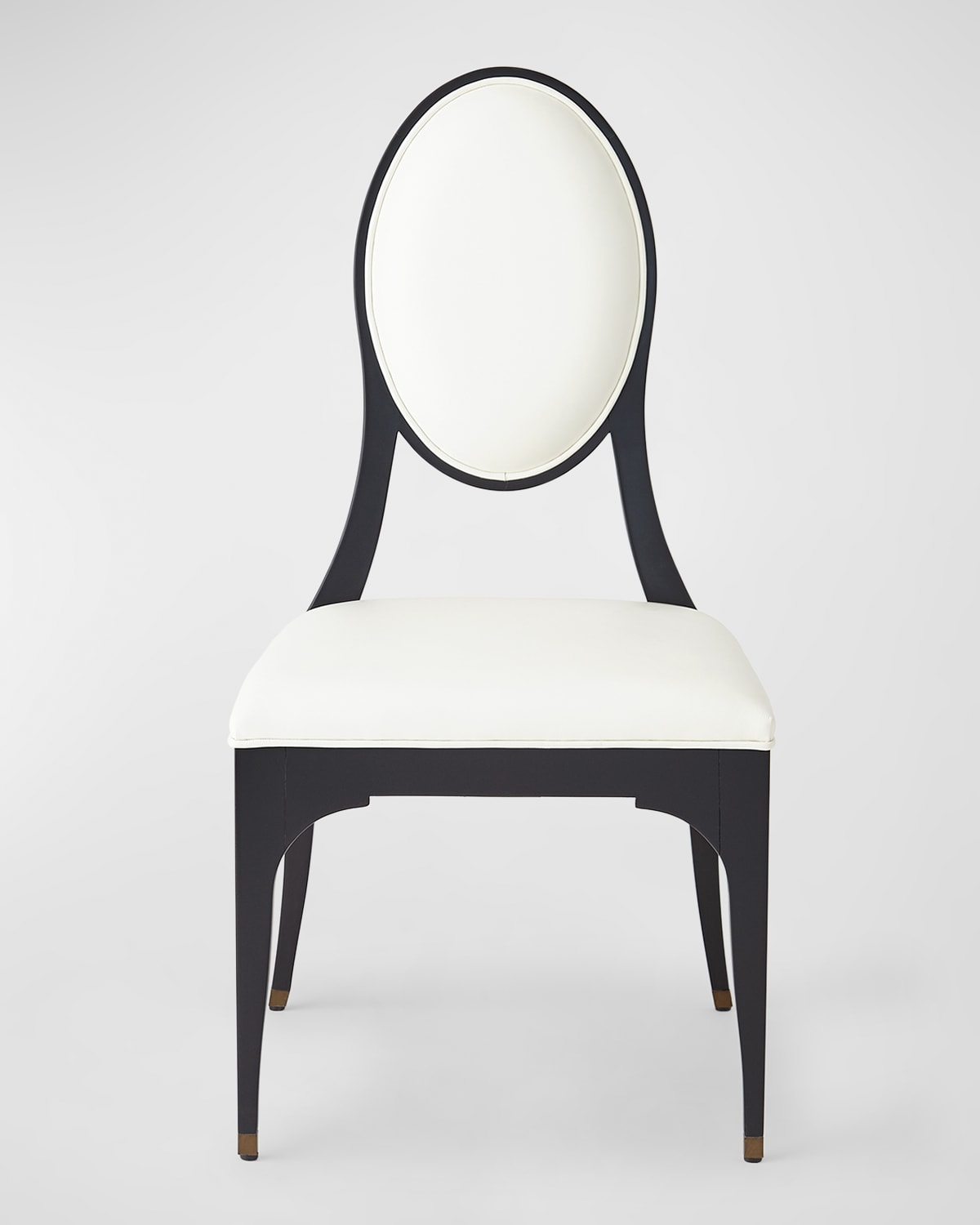 Global Views Arches Leather Dining Arm Chair | Horchow