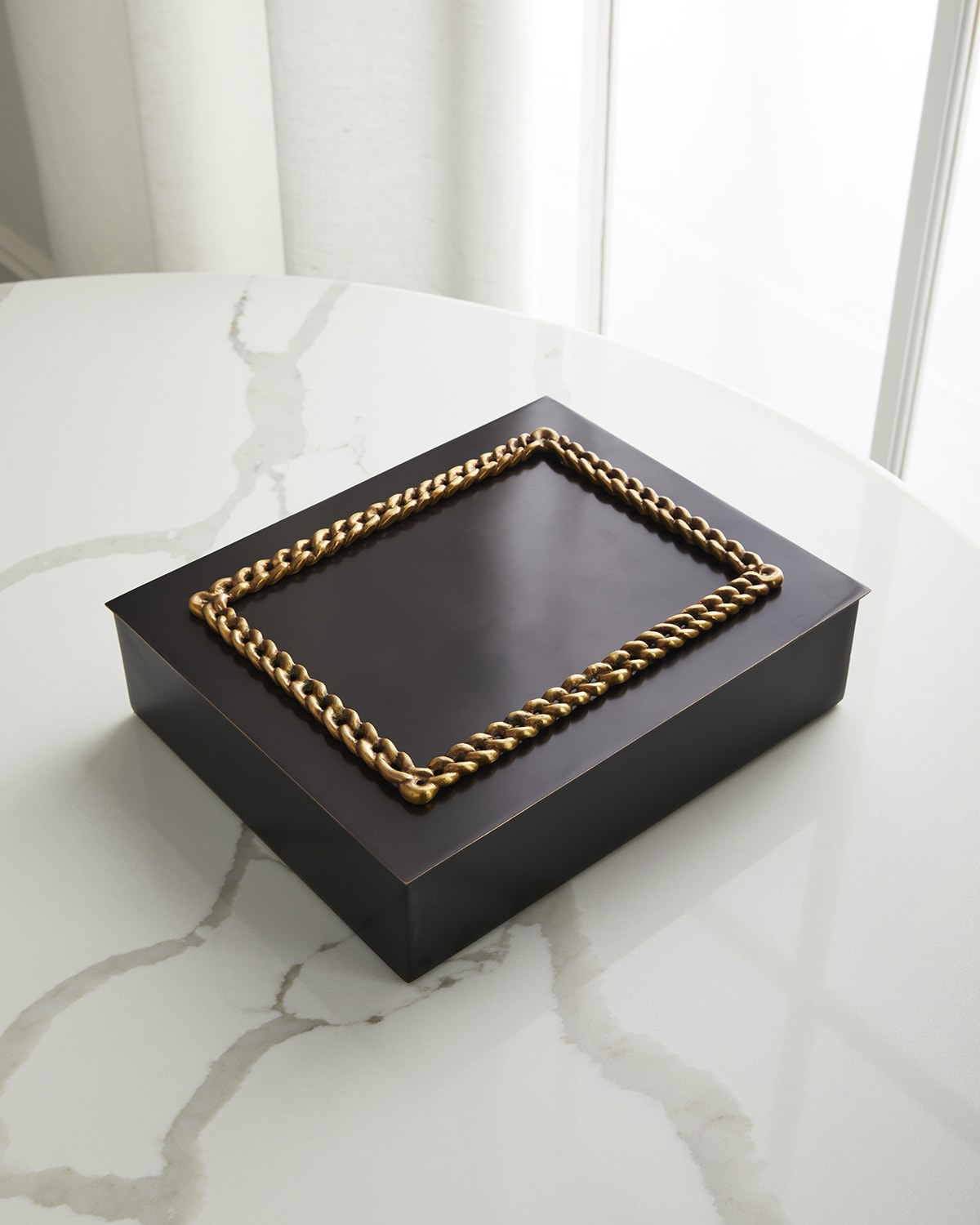 AERIN Colette Cane Magazine Rack | Horchow