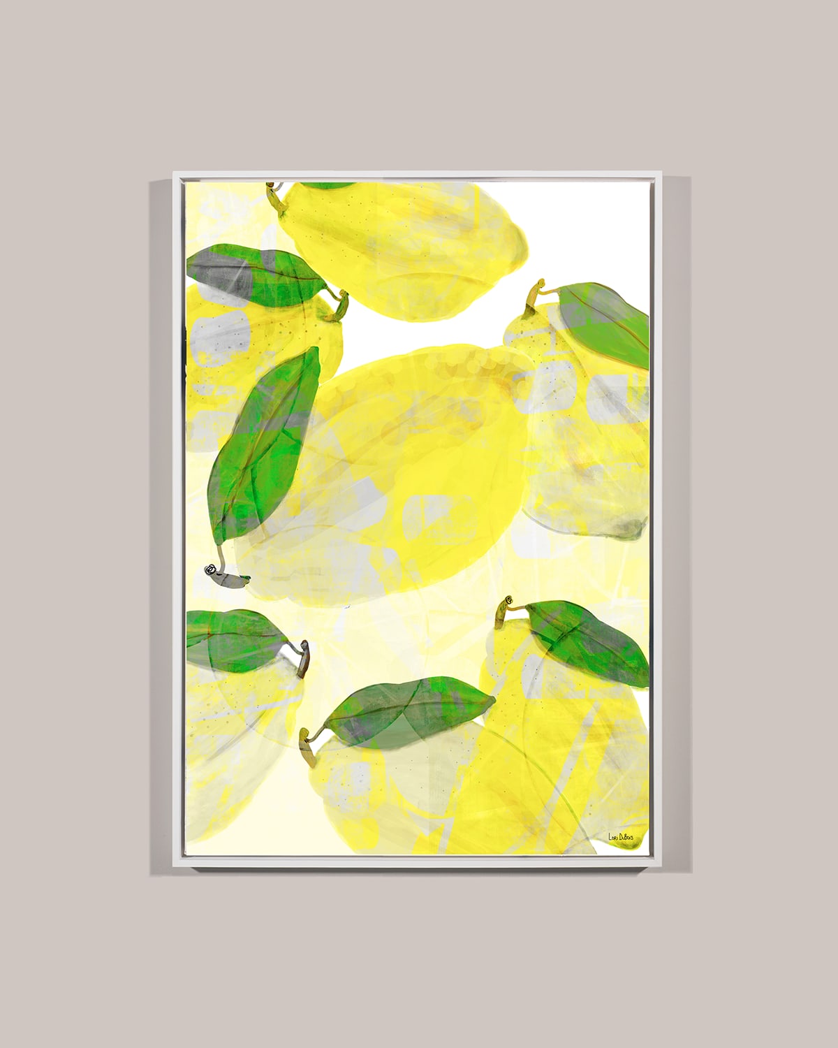 Yoffi "Modern Botanical 3" Framed Giclee | Horchow