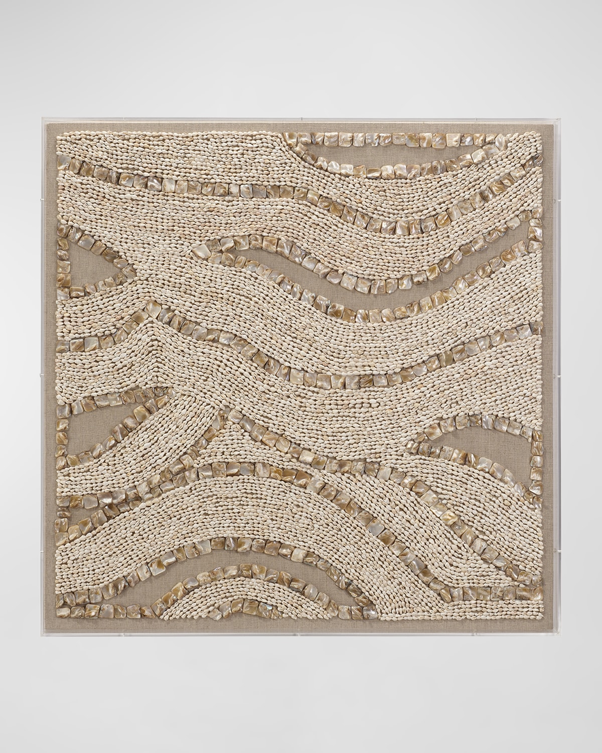 Jamie Young Clay Wall Art In Acrylic Box | Horchow