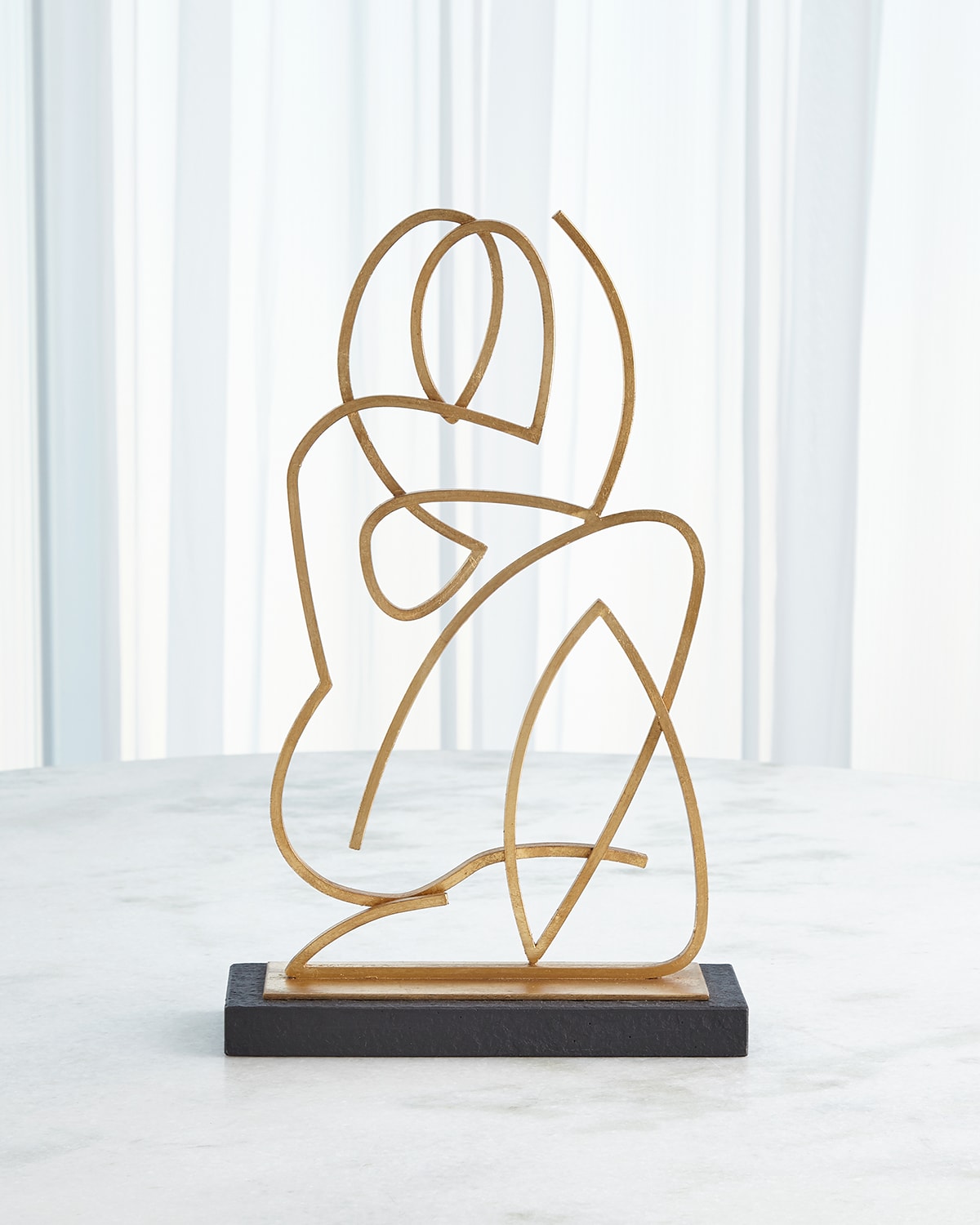 Global Views Wire Madonna Antiqued Bronze Sculpture | Horchow