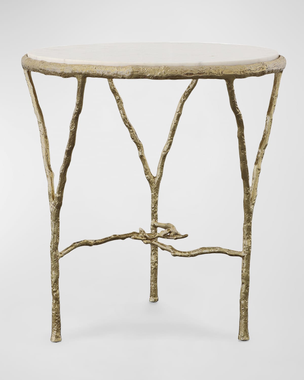 Century Furniture Emerge Brass End Table | Horchow