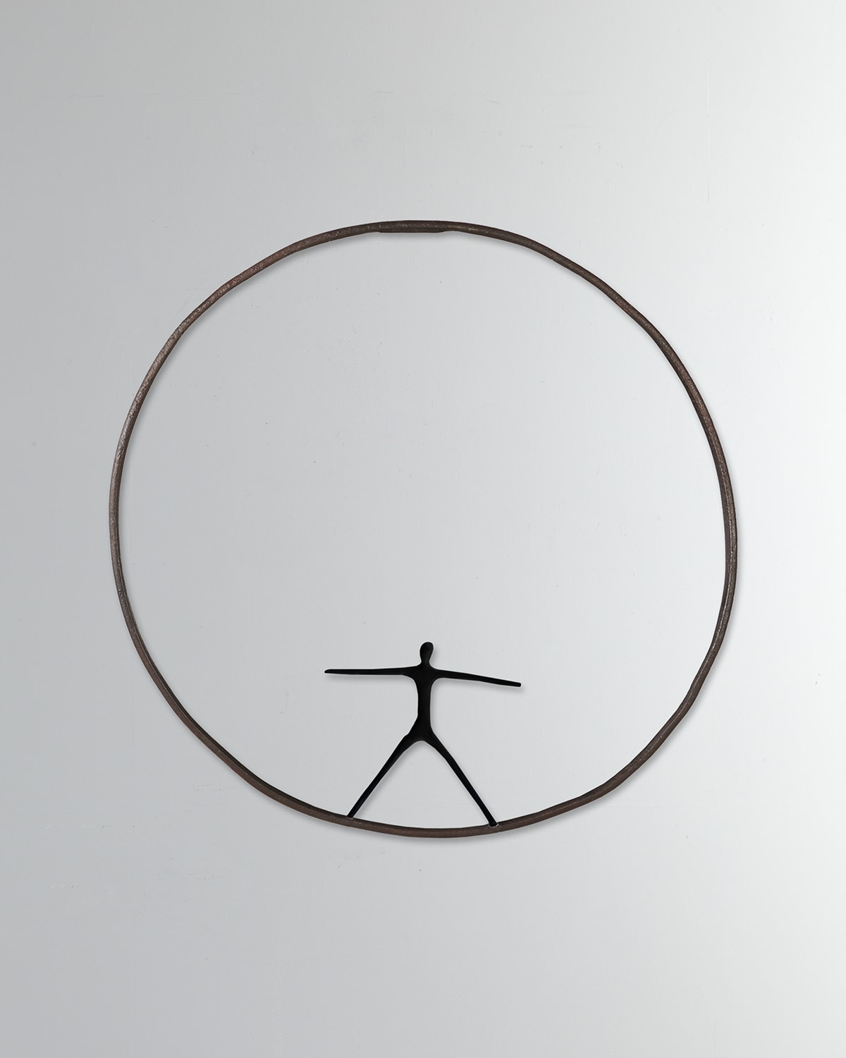 Phillips Collection Olympic Figure in Iron Ring, Style C | Horchow