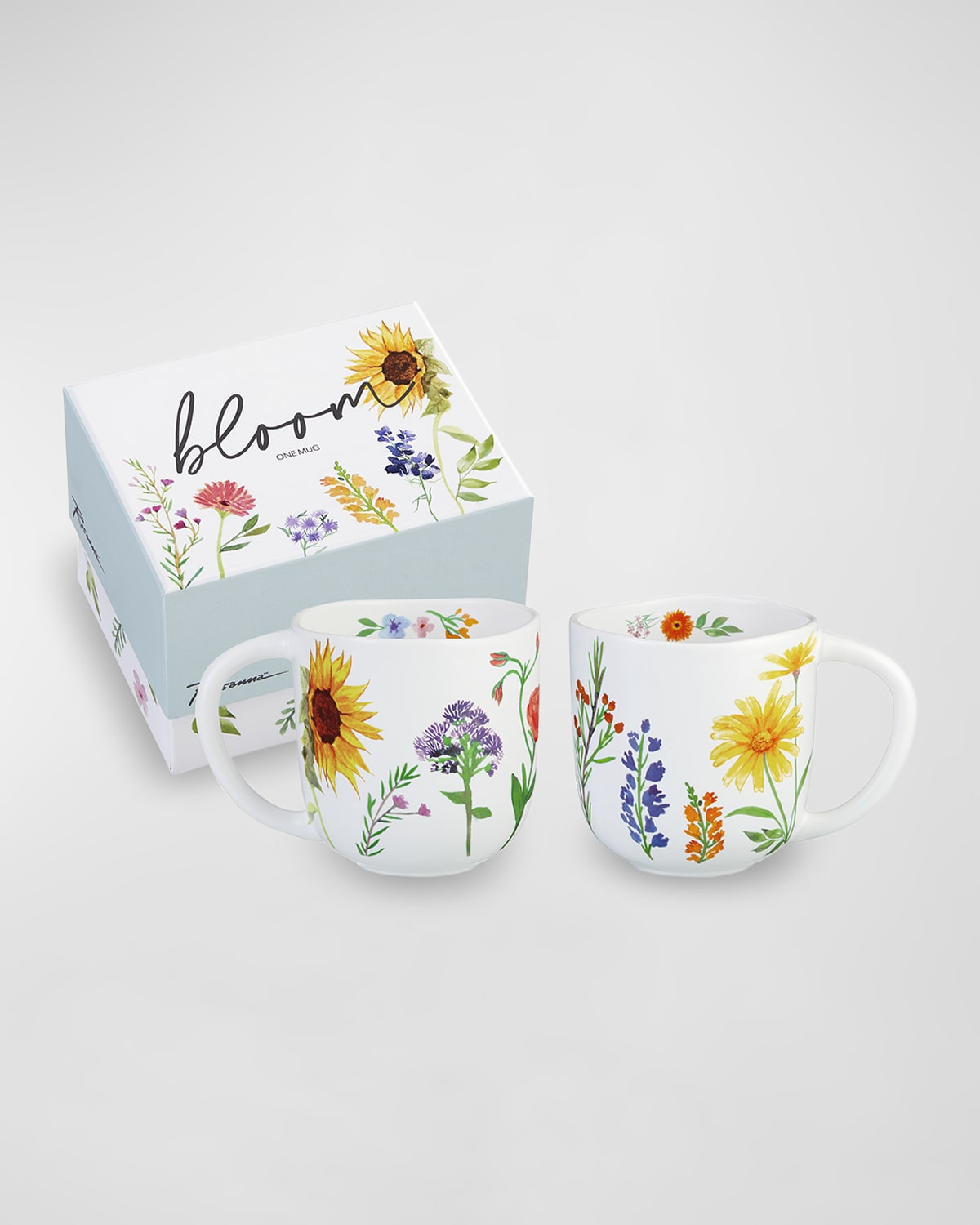Rosanna Nature's Table Floral Mugs - Set of 4 | Horchow