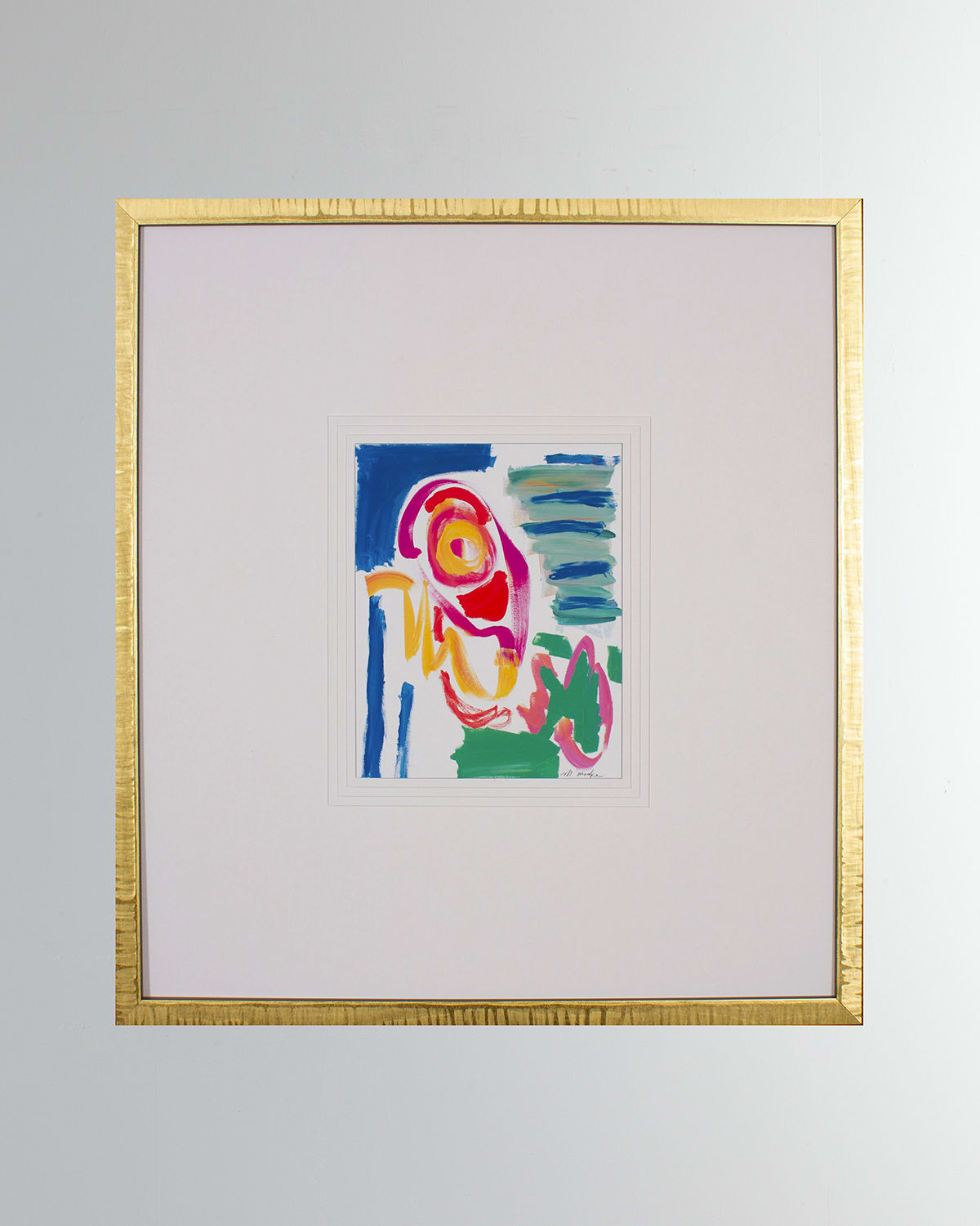 Shadow Catchers "Navy & Linen II" Framed Giclee | Horchow