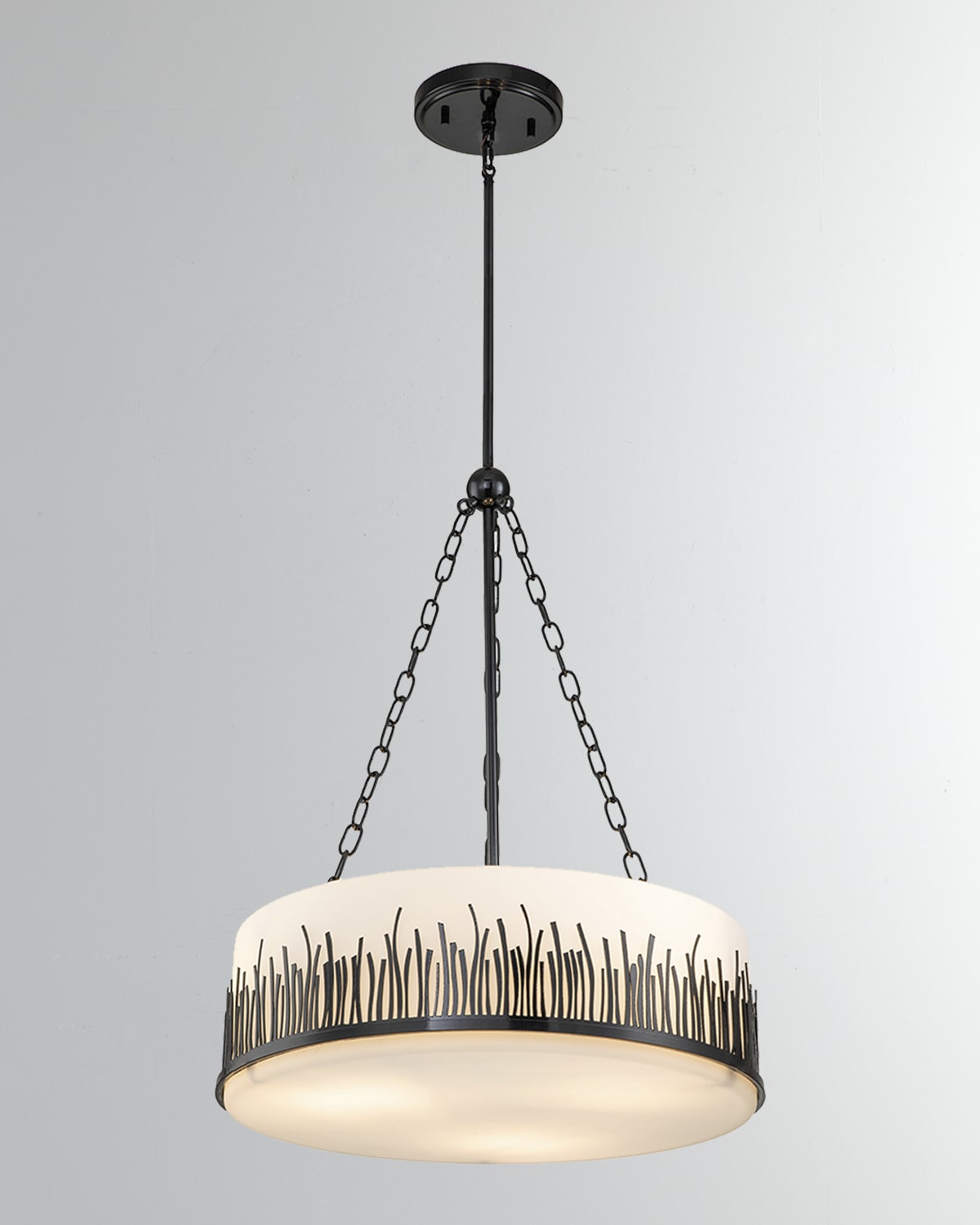 Lucas + McKearn Sawgrass Large Pendant Light, Gold Leaf | Horchow