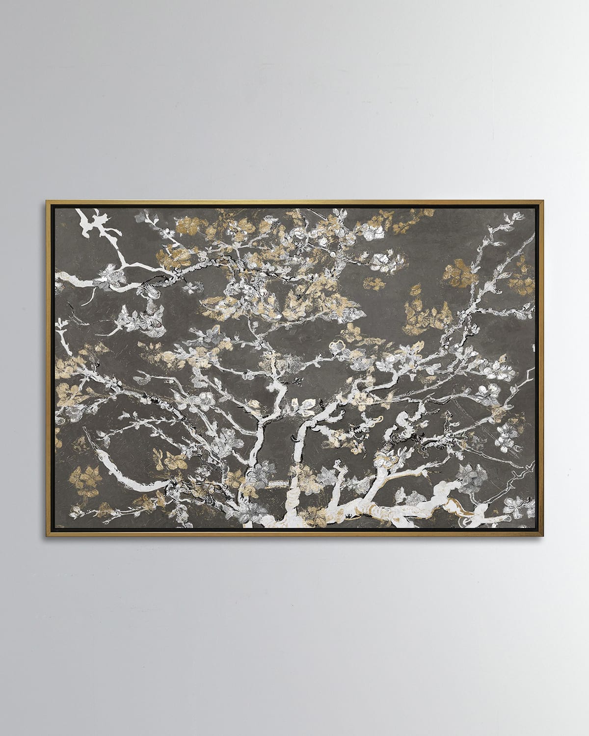 The Oliver Gal Artist Co. 'Ivory Agate Splendor' Hand-Embellished ...