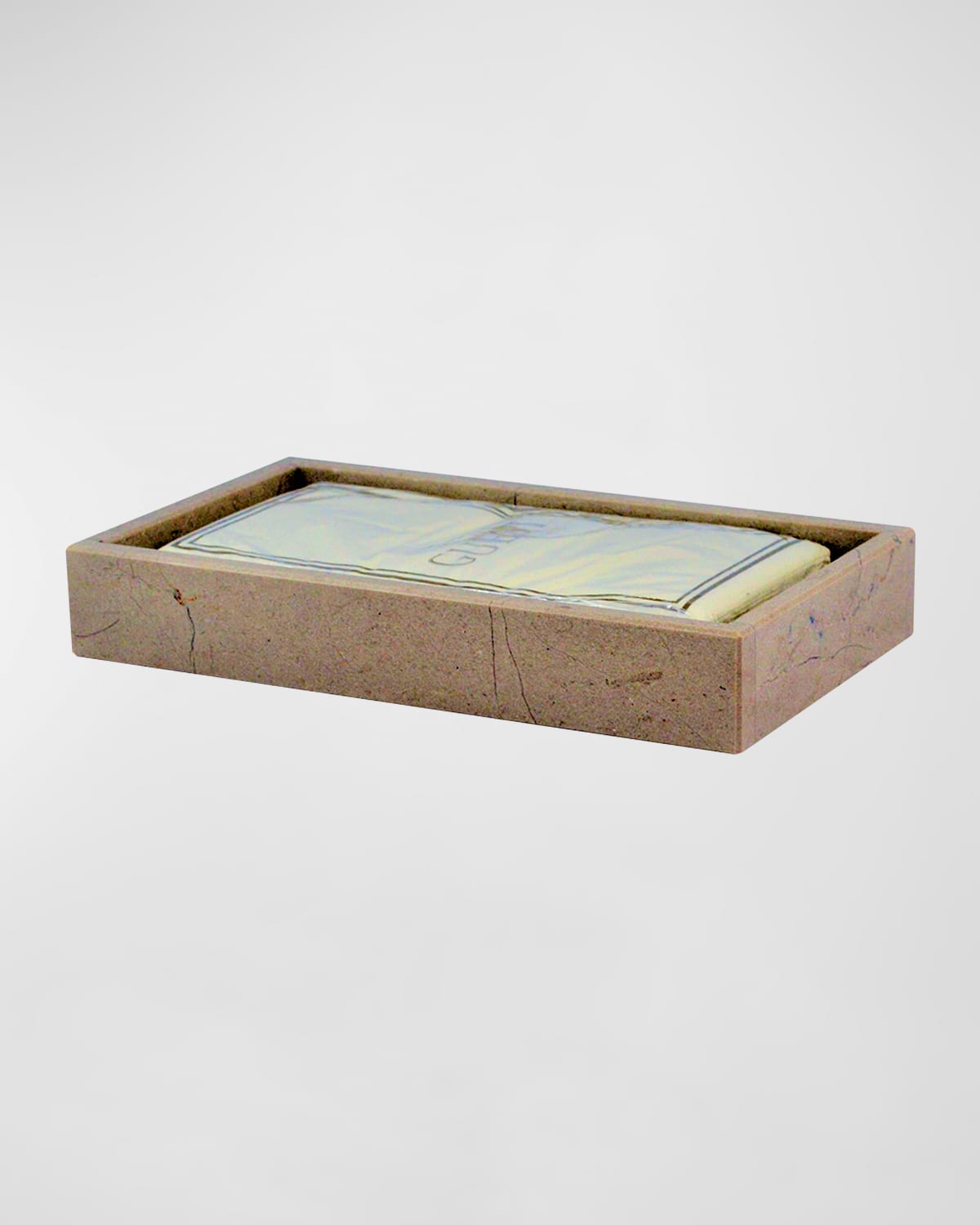 Marble Crafter Myrtus 10" Rectangular Amenity Tray | Horchow