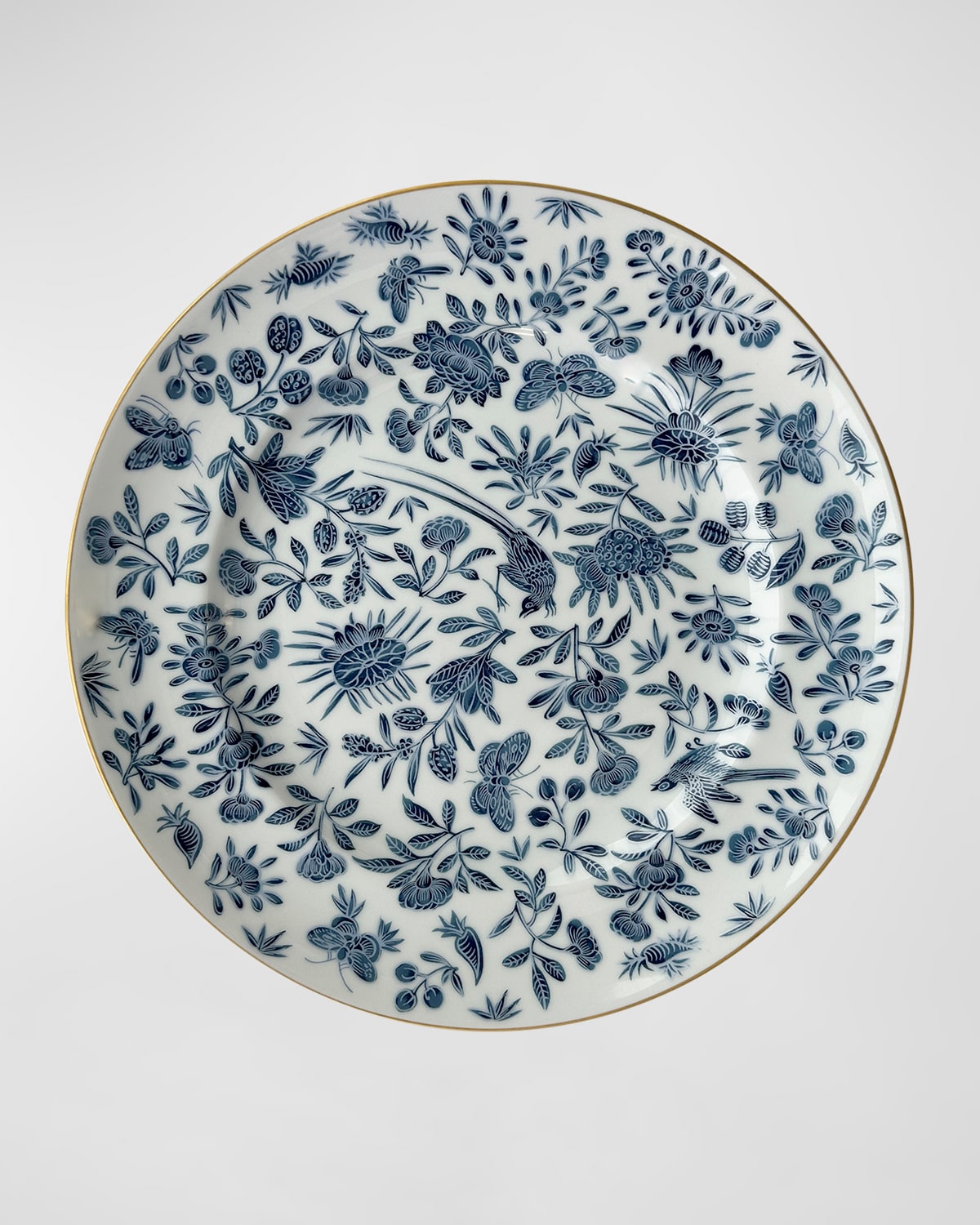 Mottahedeh Sacred Bird & Butterfly Dinner Plate | Horchow