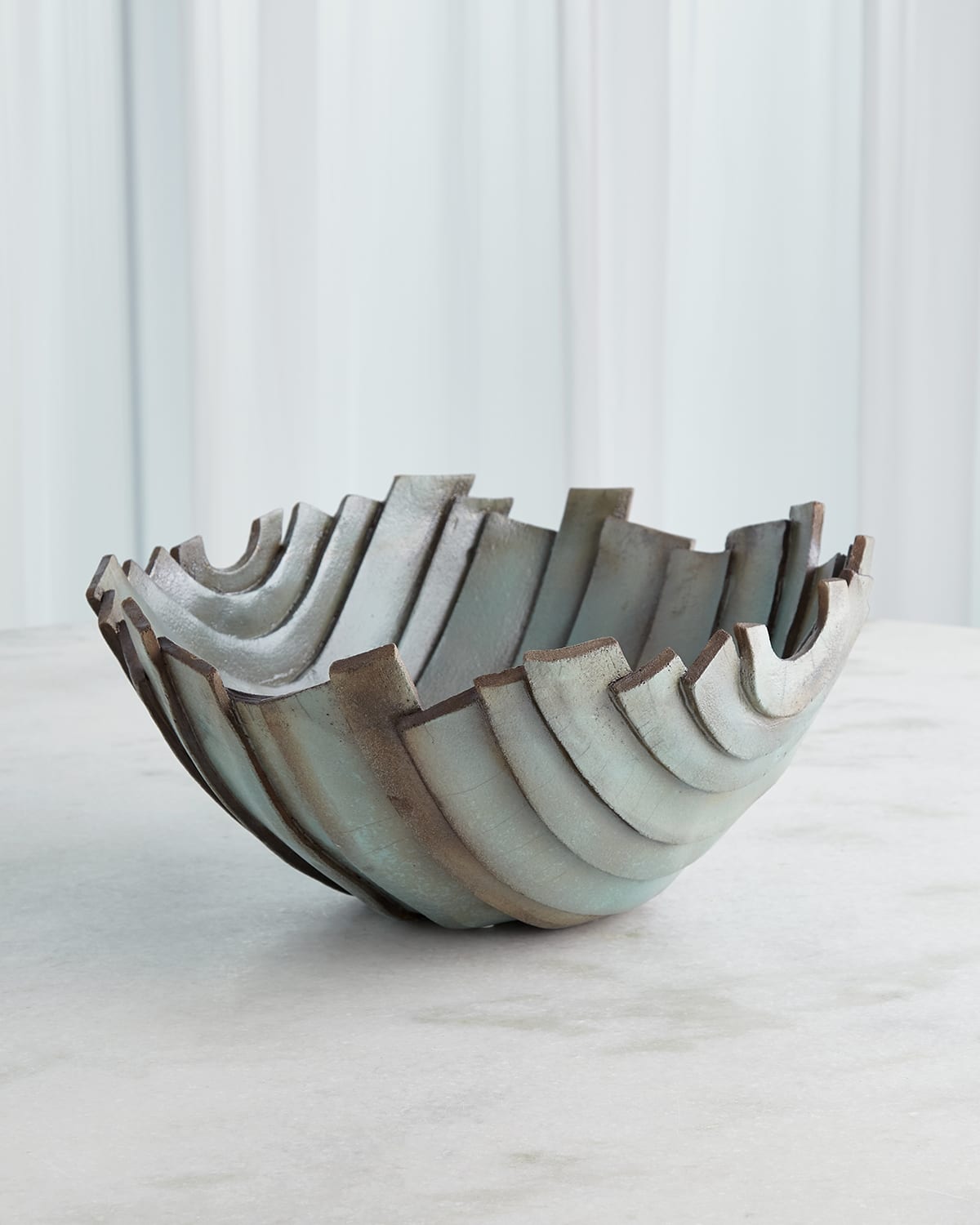 Global Views Forged Golden Sphere | Horchow