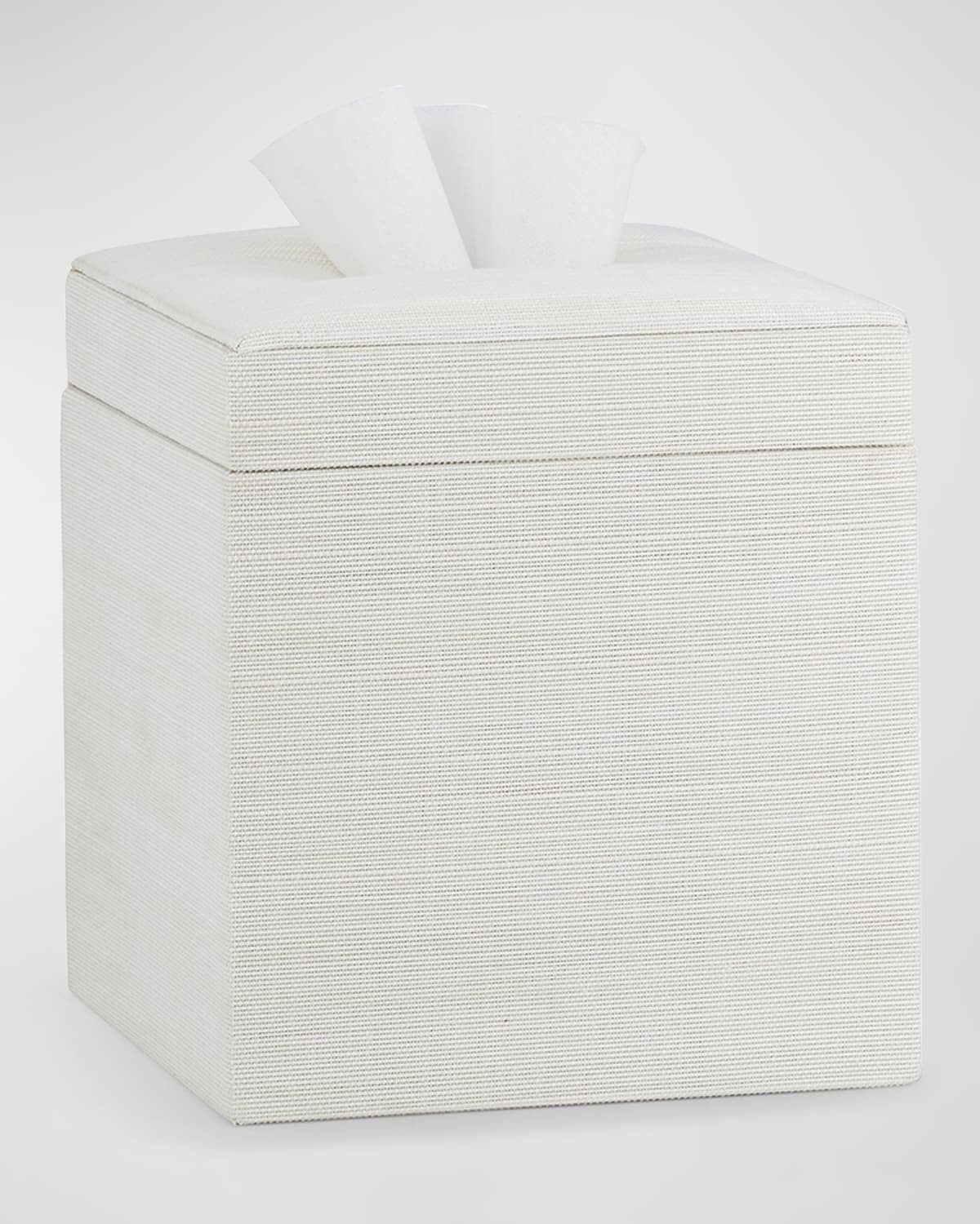 Labrazel Woven Tissue Box Cover, Gold | Horchow