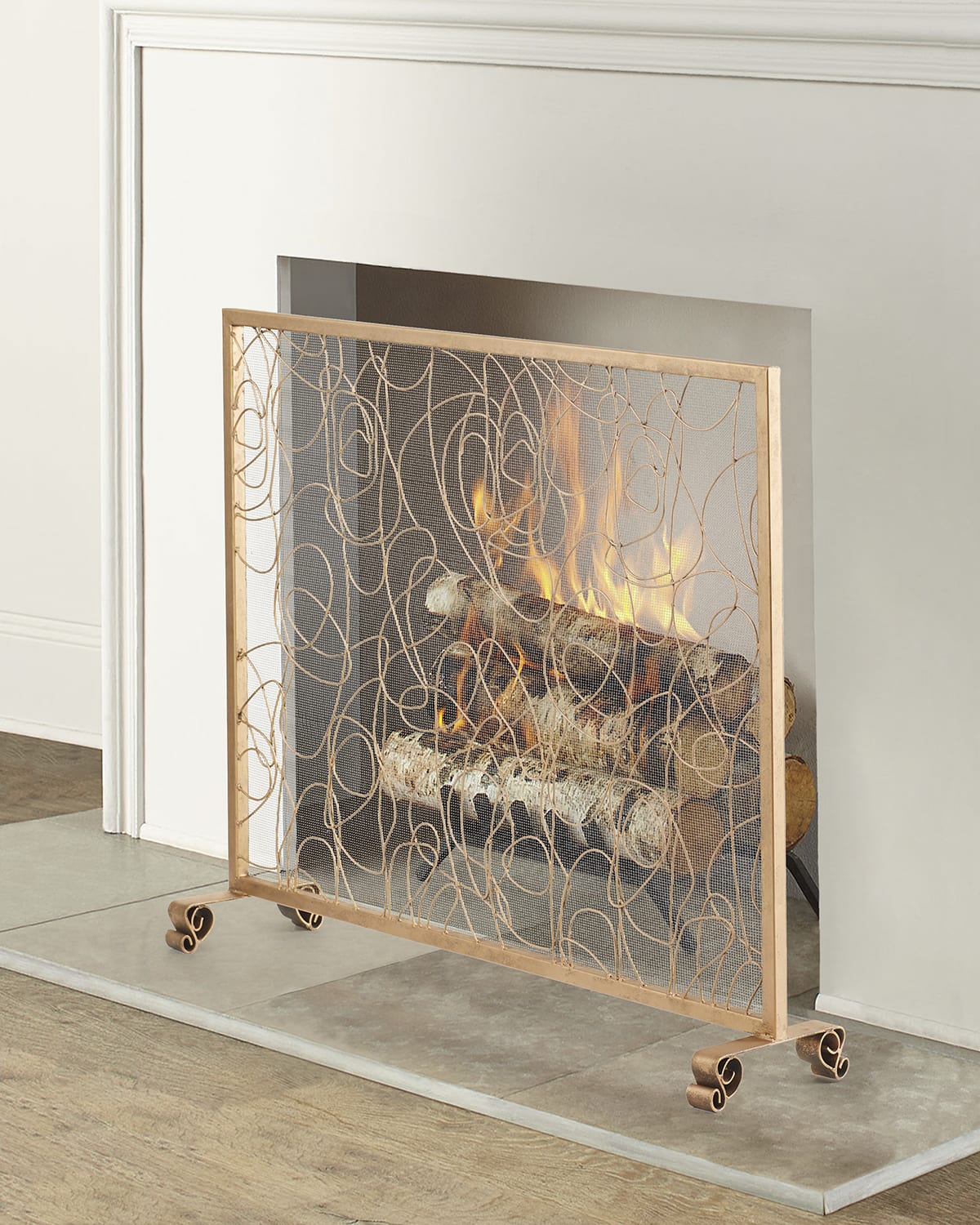 Multi Arched Fire Screen | Horchow