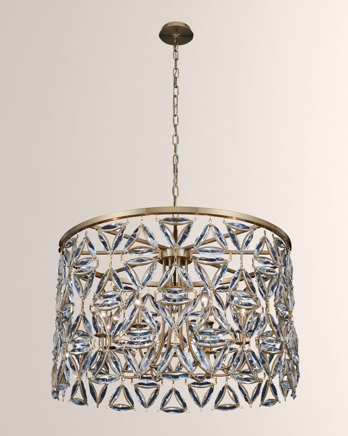 Allegri Crystal by Kalco Lighting Triangulo 8-Light Chandelier | Horchow