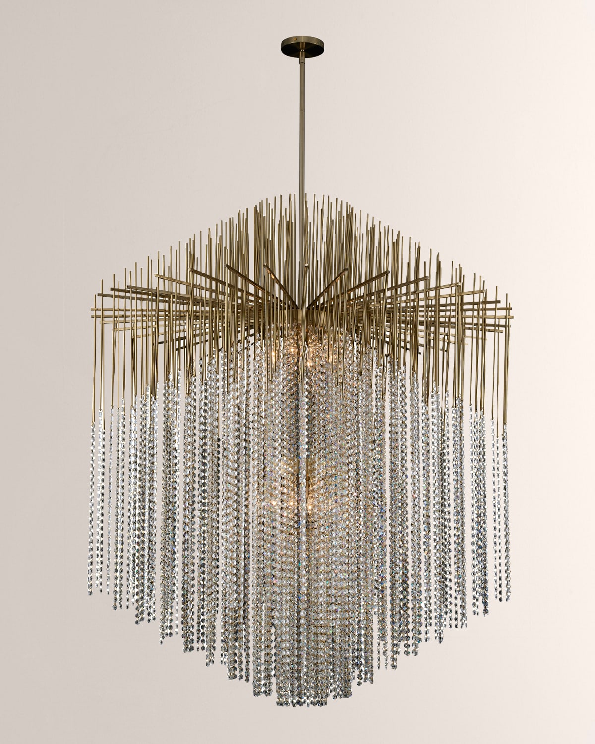 Kalco Lighting Uroko 34" 14-Light Chandelier | Horchow