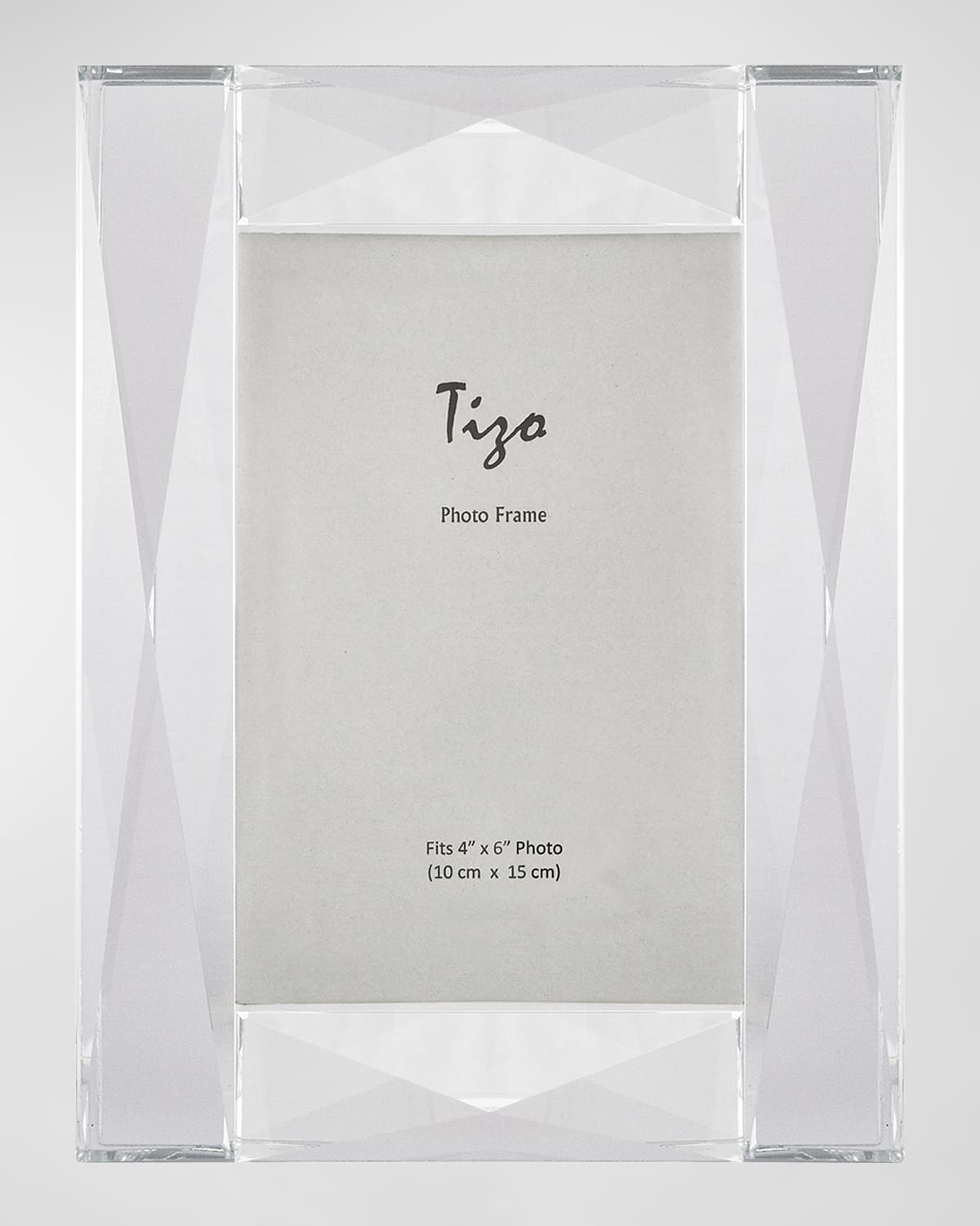 Tizo CRYSTAL PYRAMID FRAME, 4" x 6" | Horchow