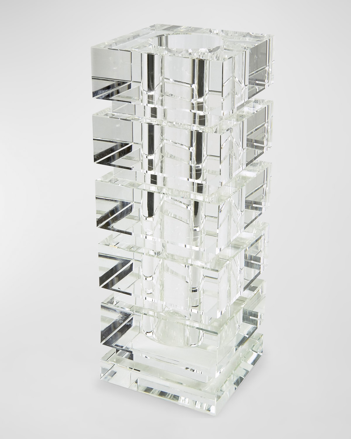 Tizo Clear Cut Crystal Rectangle Vase | Horchow