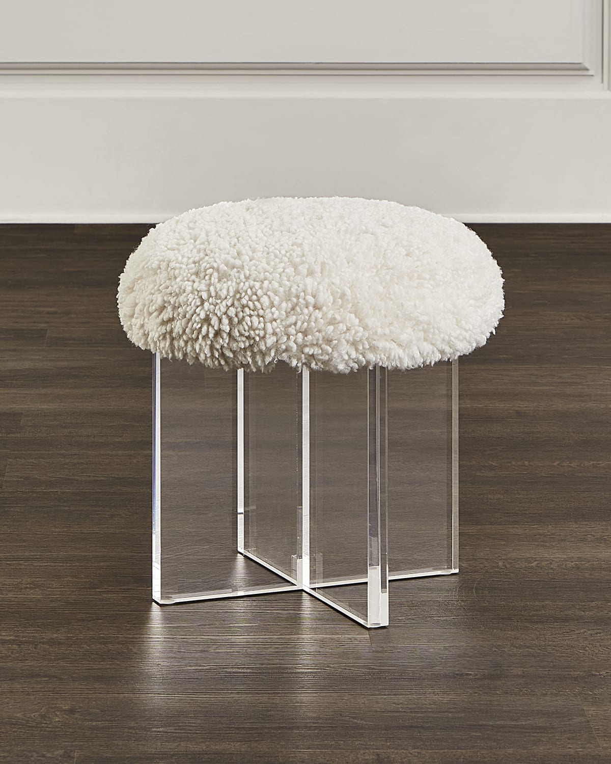 Interlude Home Baldwin Vegan Leather 26" Counter Stool | Horchow