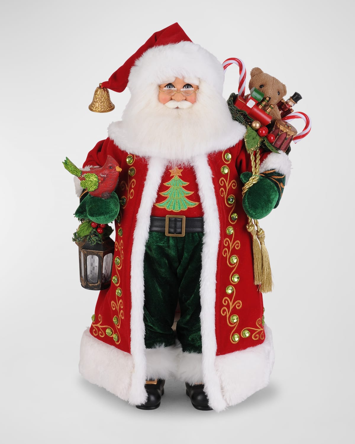 Karen Didion Originals Lighted Victorian Elegance Santa Figure | Horchow