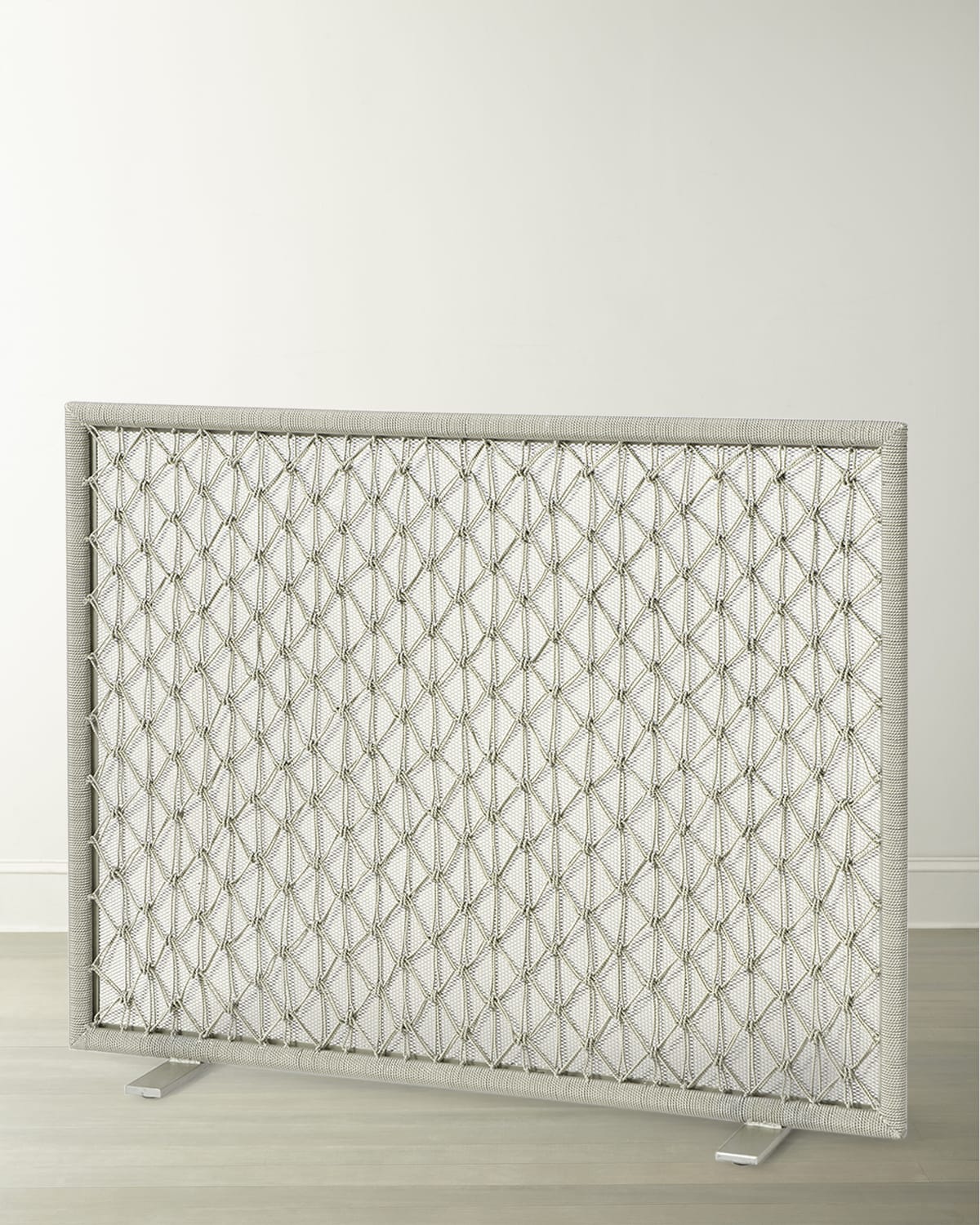 Bamboo Design Single Panel Fireplace Screen | Horchow