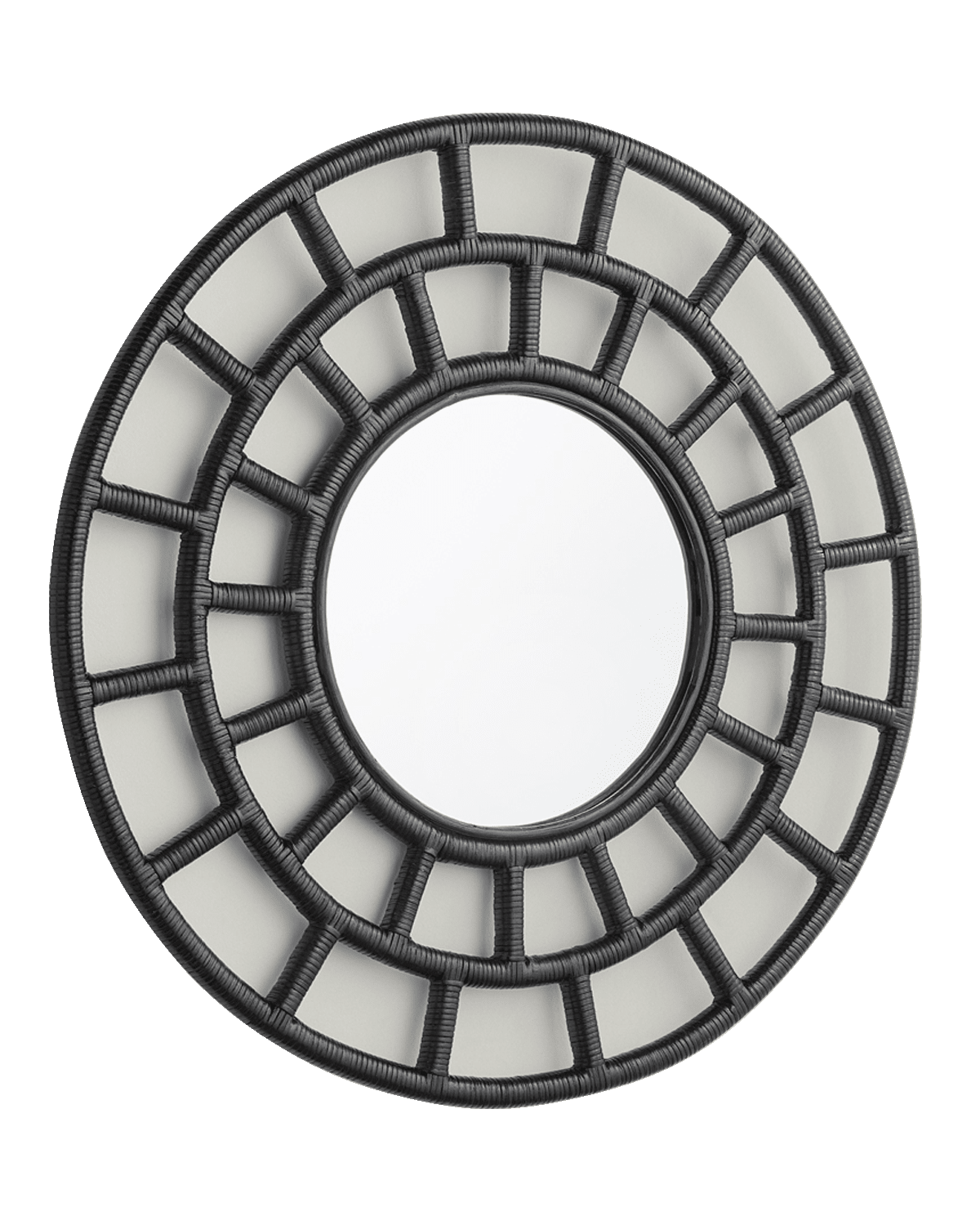 Global Views Embedded Sphere Mirror, 40" Round | Horchow