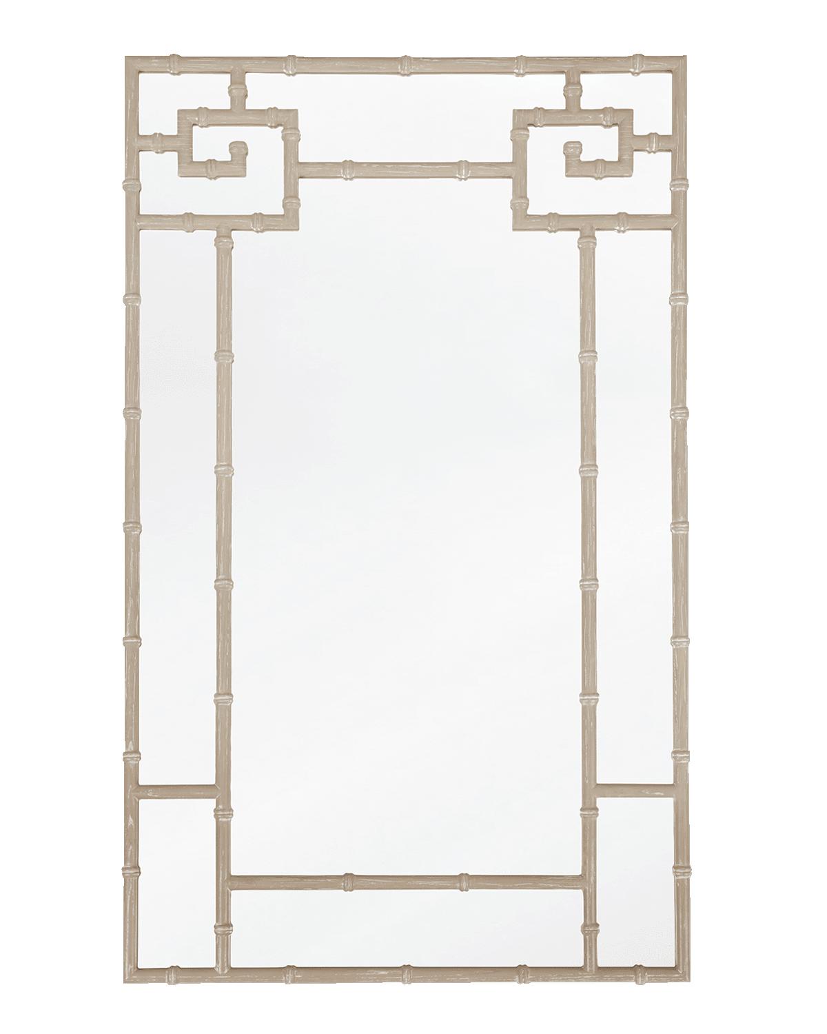 Rectangle Mirror with Acrylic Knobs | Horchow