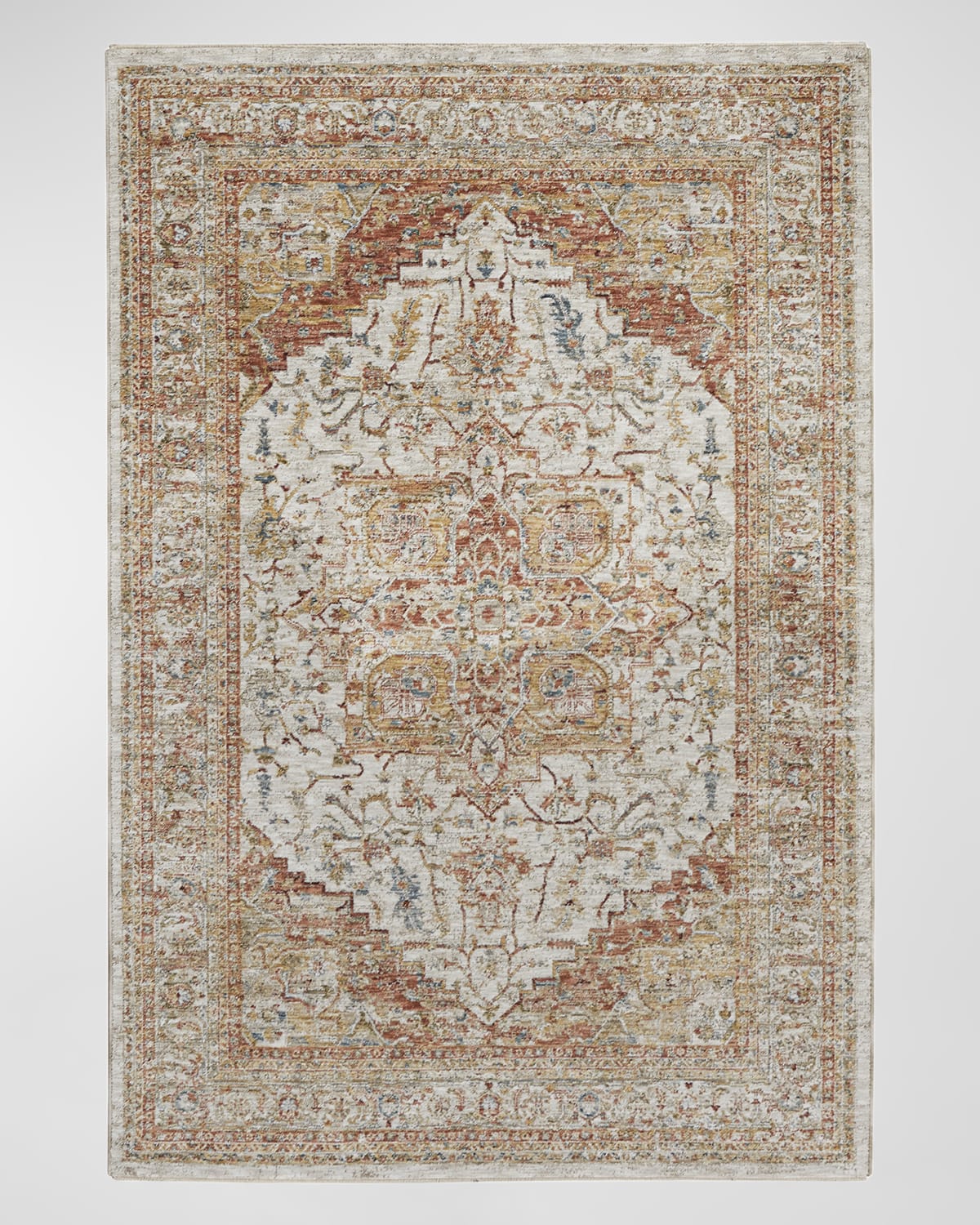Nourison Porcelain Polish Rug, 6' x 8' | Horchow