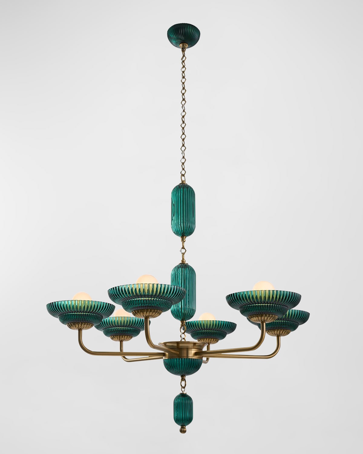 Allegri Crystal by Kalco Lighting Flint 5-Light LED Multi-Drop Pendant ...