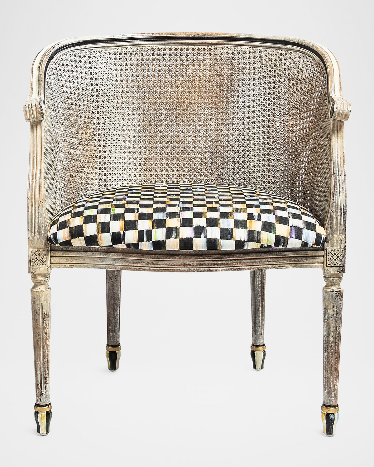 MacKenzie-Childs On Wall Street Accent Chair | Horchow