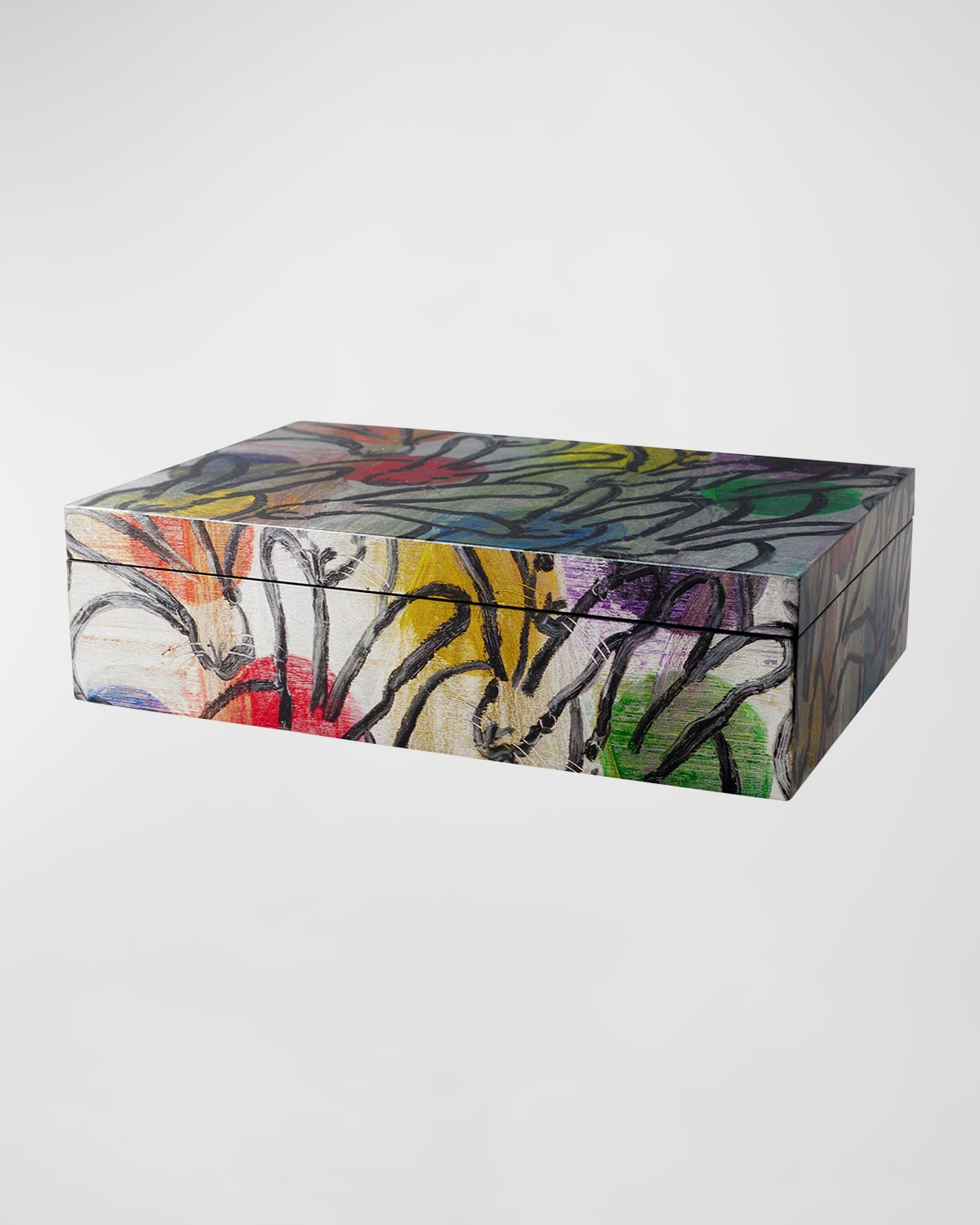 Hunt Slonem Butterfly Dance Lacquer Box | Horchow
