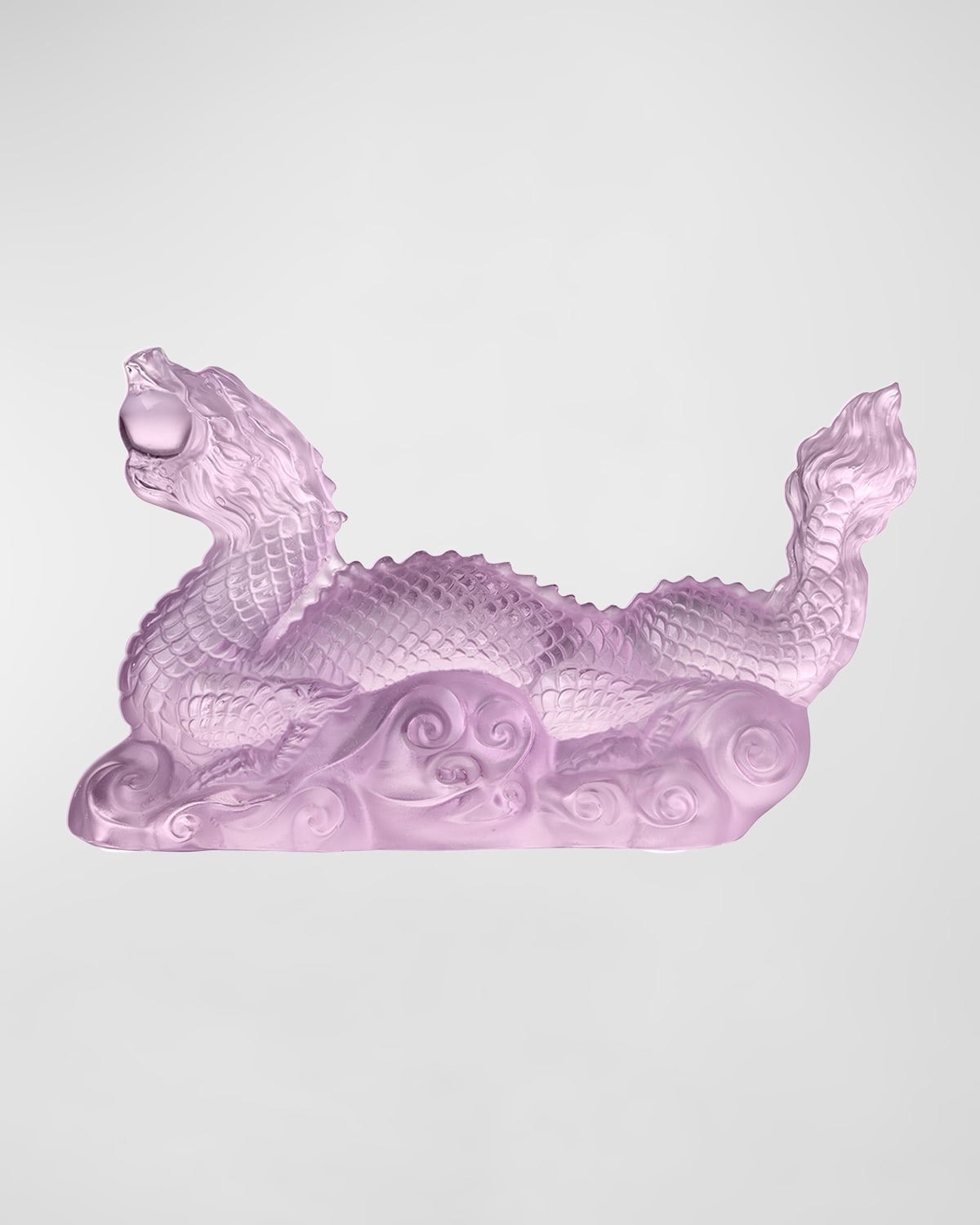 Lalique Dragon Tianlong Sculpture, Gold Luster | Horchow
