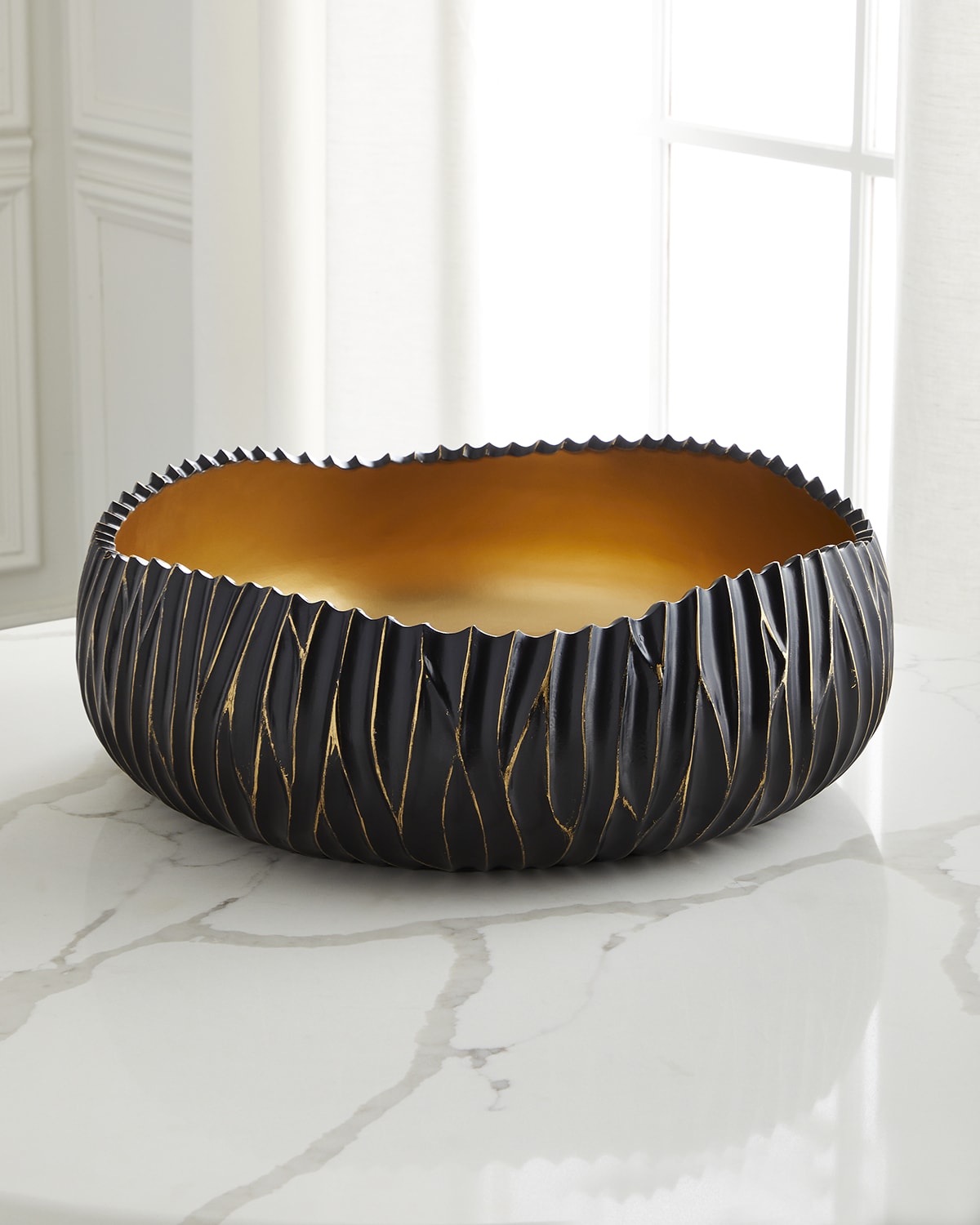 Old World Design Knox Decorative Swirl Bowl | Horchow