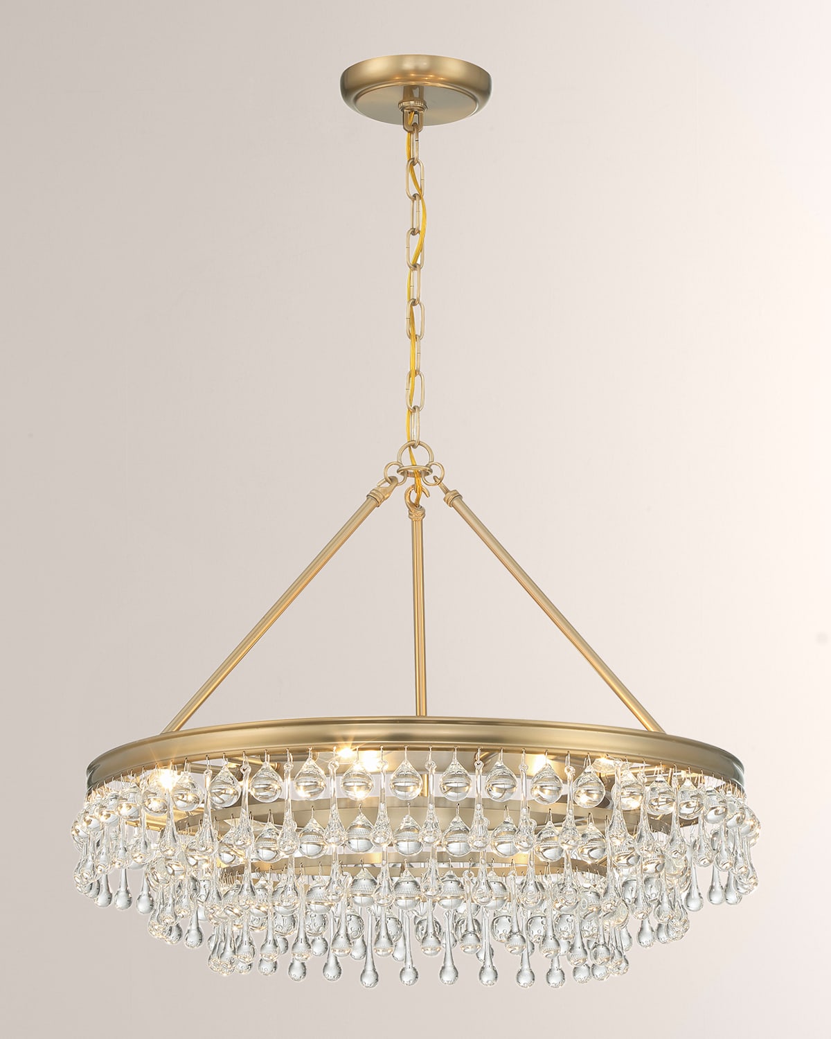 Crystorama Calypso 6-Light Chandelier | Horchow