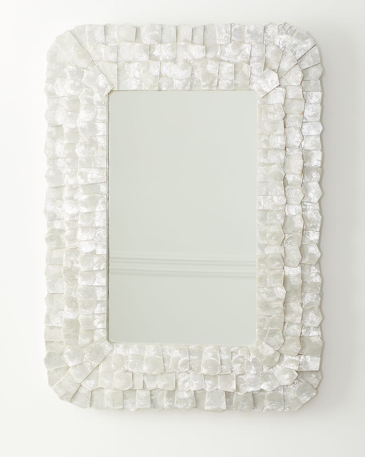 Neiman Marcus Textured Rectangular Accent Mirror | Horchow