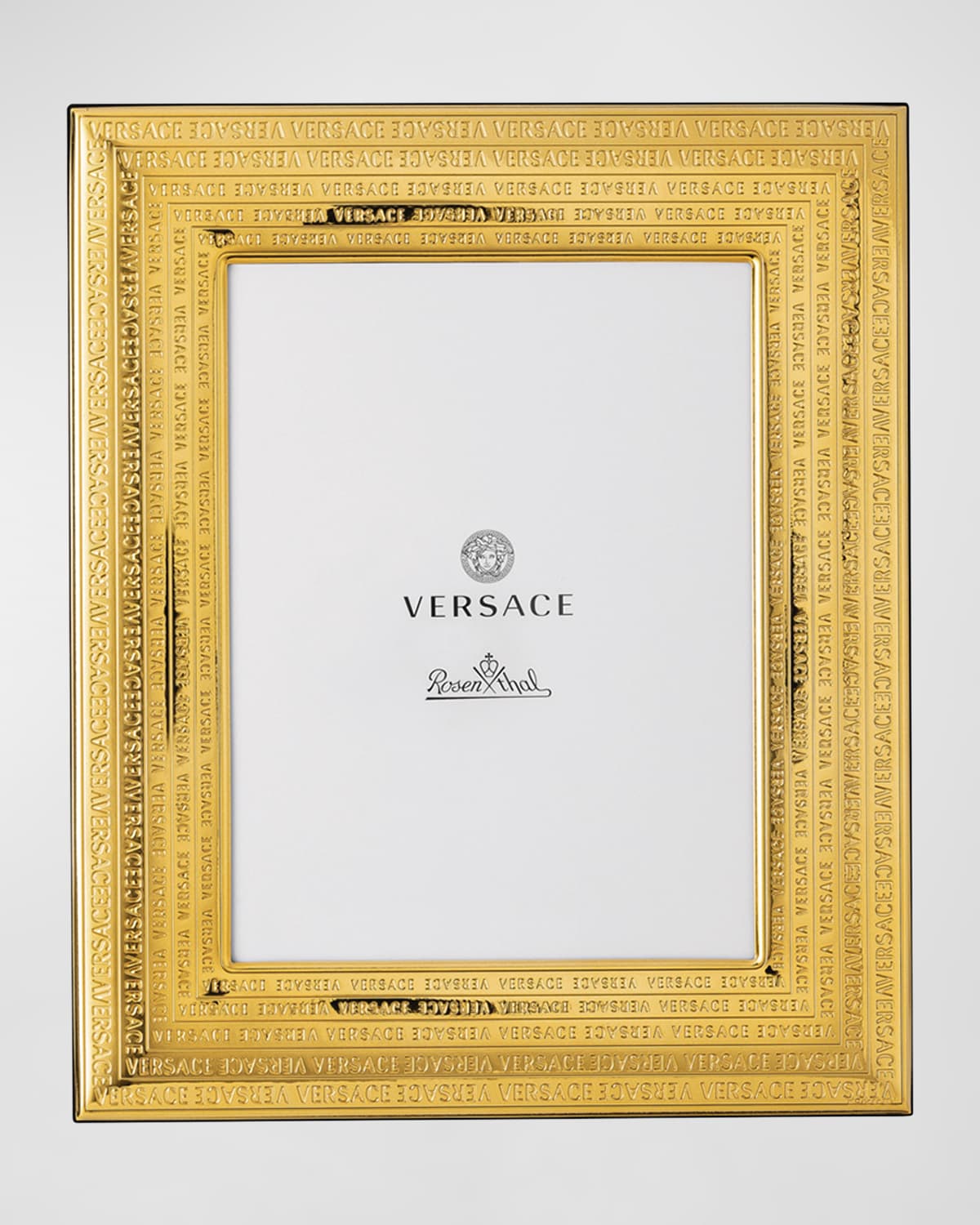 Versace VHF7 Picture Frame in Gold, 6x8 | Horchow
