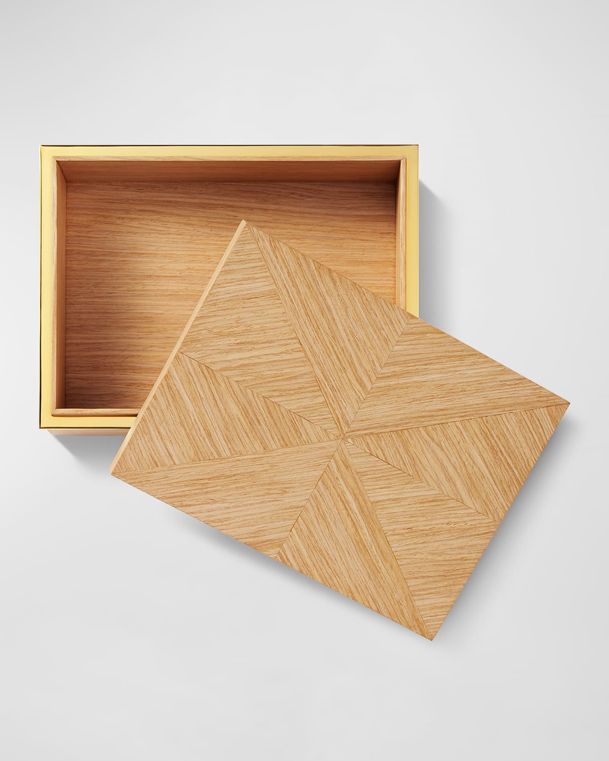 AERIN Oversized Gold Matchbox | Horchow