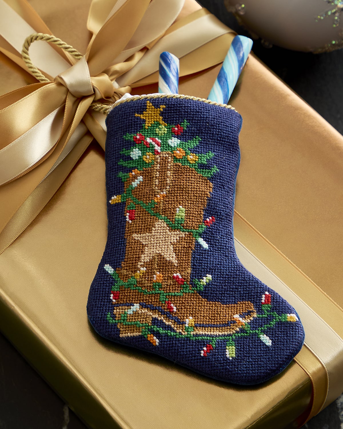 Nutcracker Needlepoint Stocking | Horchow