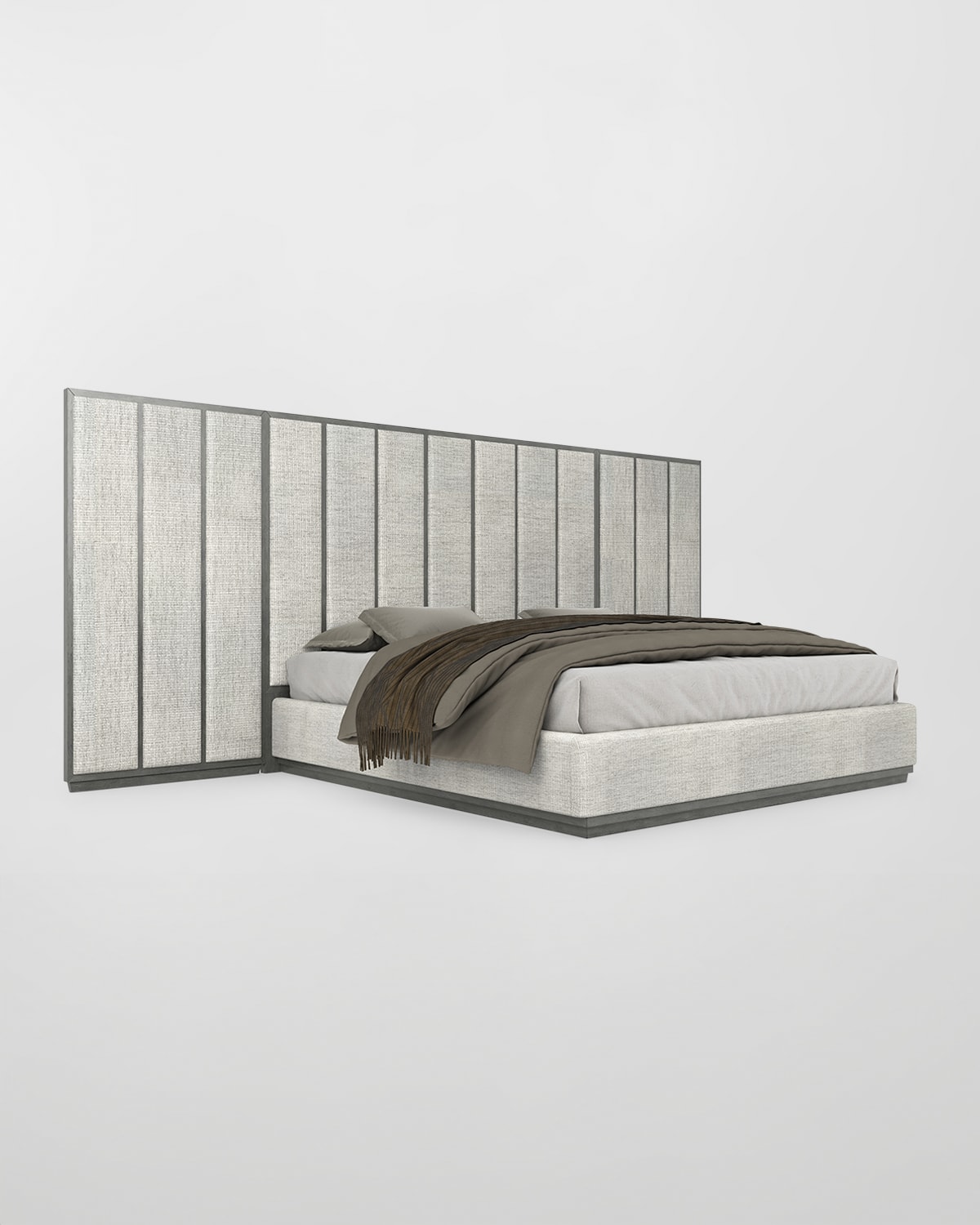 Casa Ispirata Colonna Extended Panel Upholstered Queen Bed | Horchow