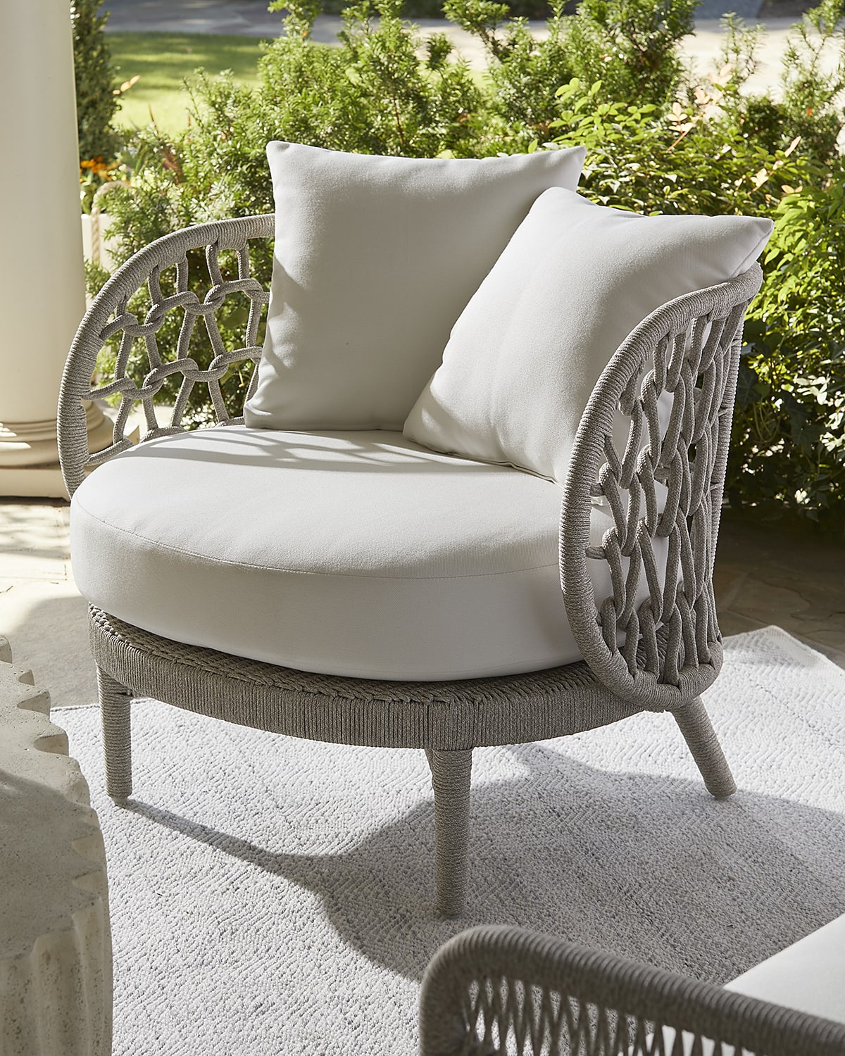 Palecek Jenson Outdoor Swivel Lounge Chair | Horchow