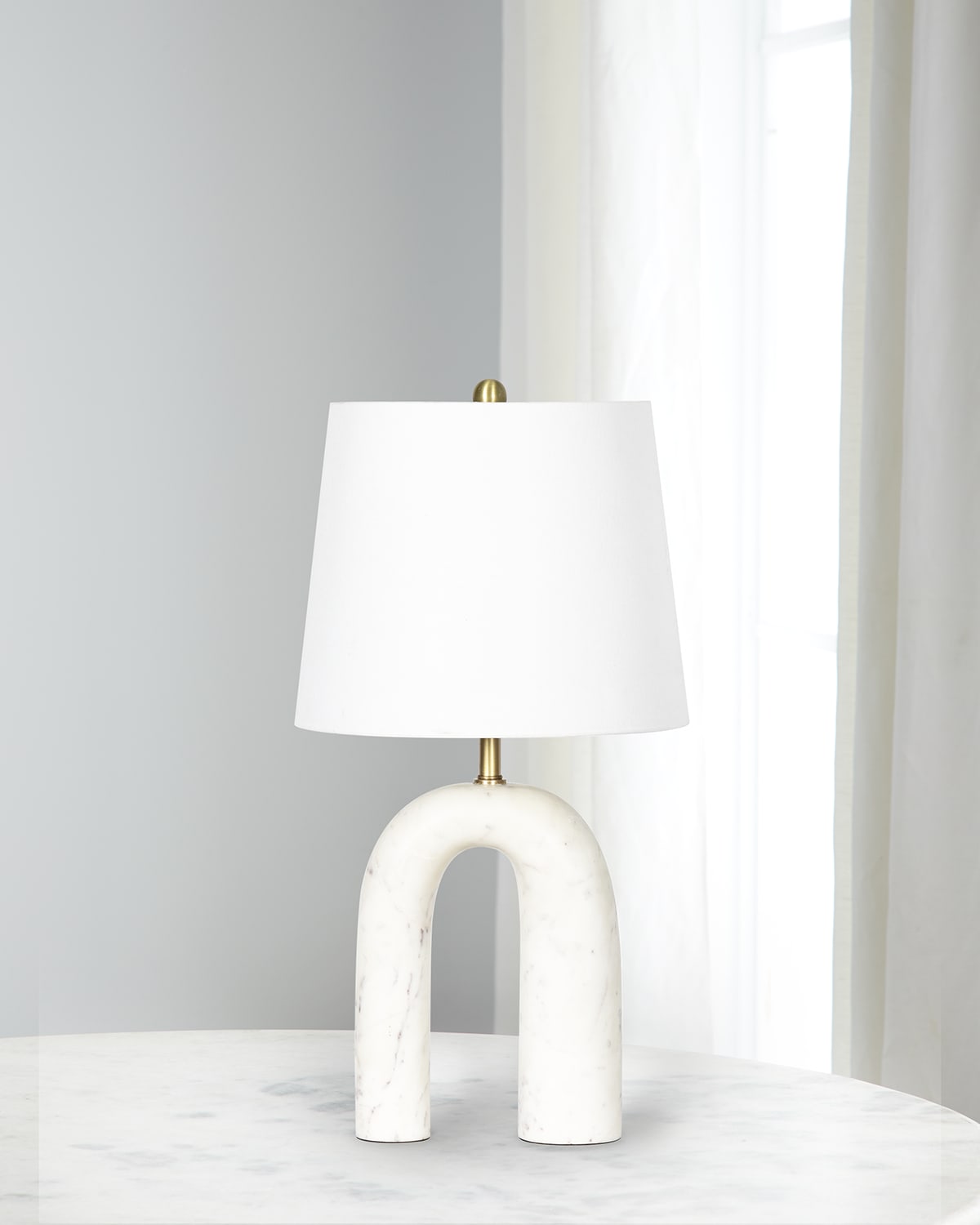 Regina Andrew Roman 27" Marble Table Lamp | Horchow