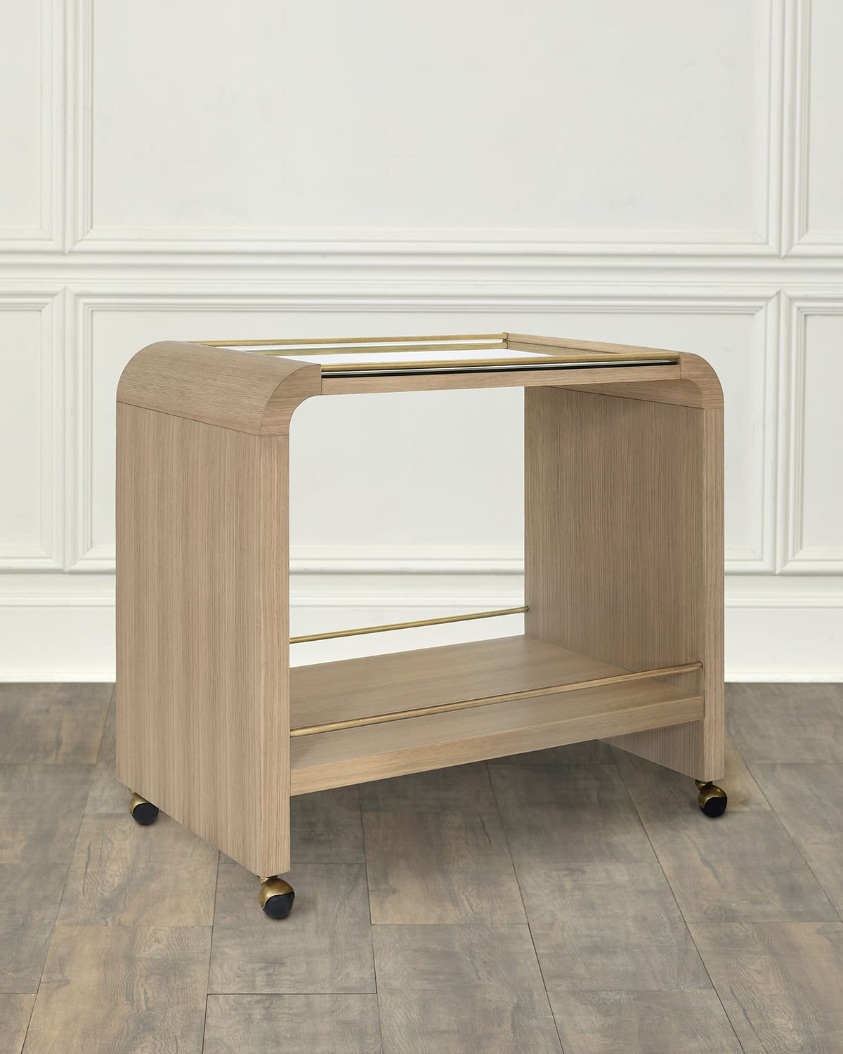 Worlds Away Soren Bar Cart | Horchow