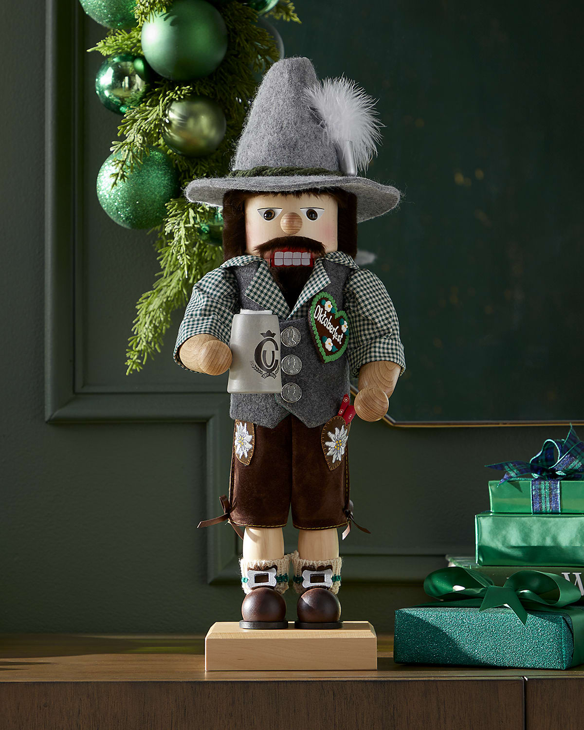 Ulbricht Scottish Christmas Nutcracker | Horchow