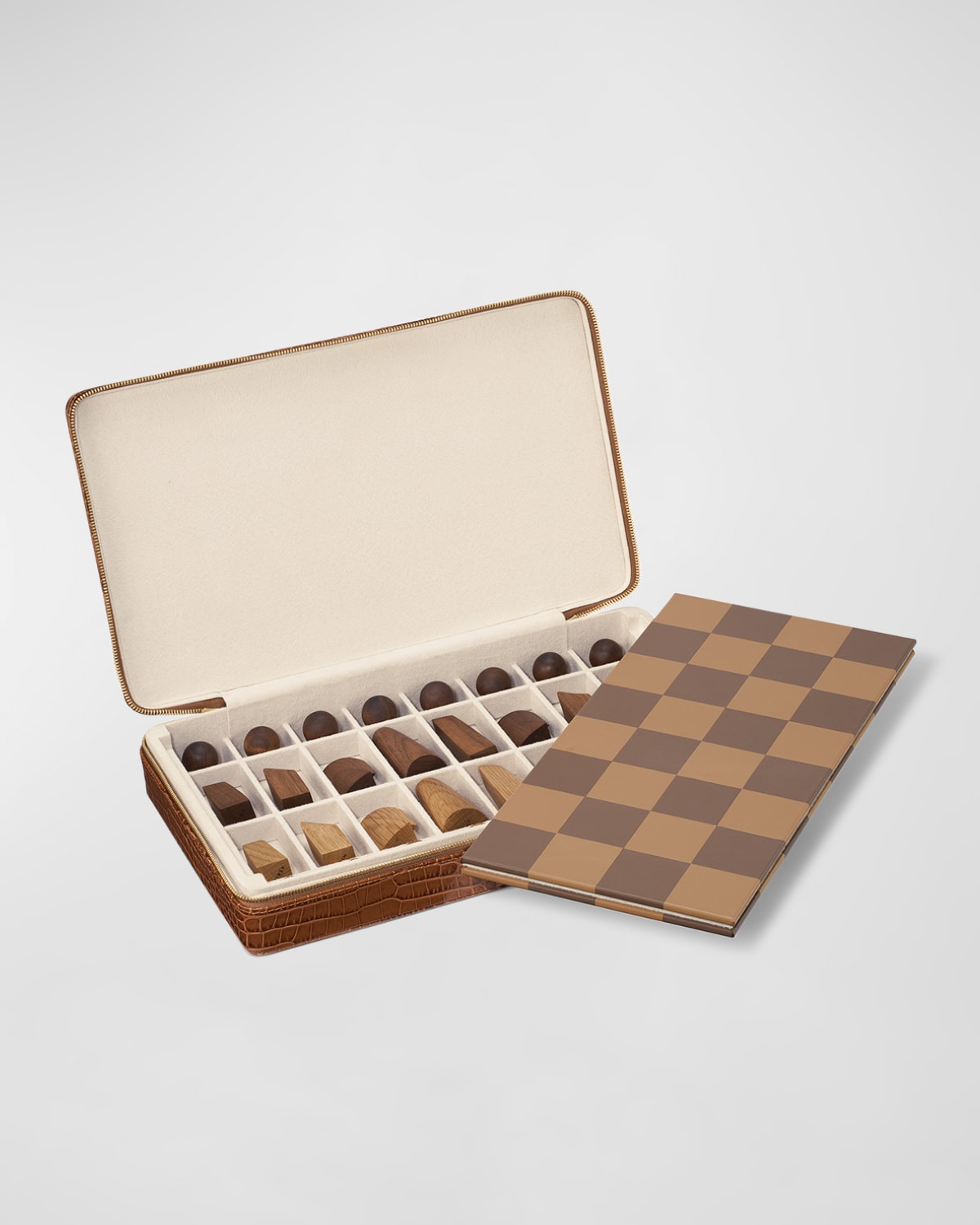 AERIN Faux Shagreen Chess Set | Horchow