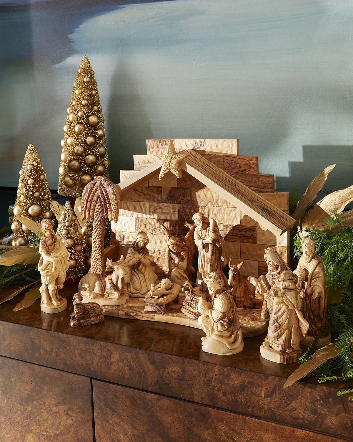 Bethlehem Star Small Nativity Scene | Horchow