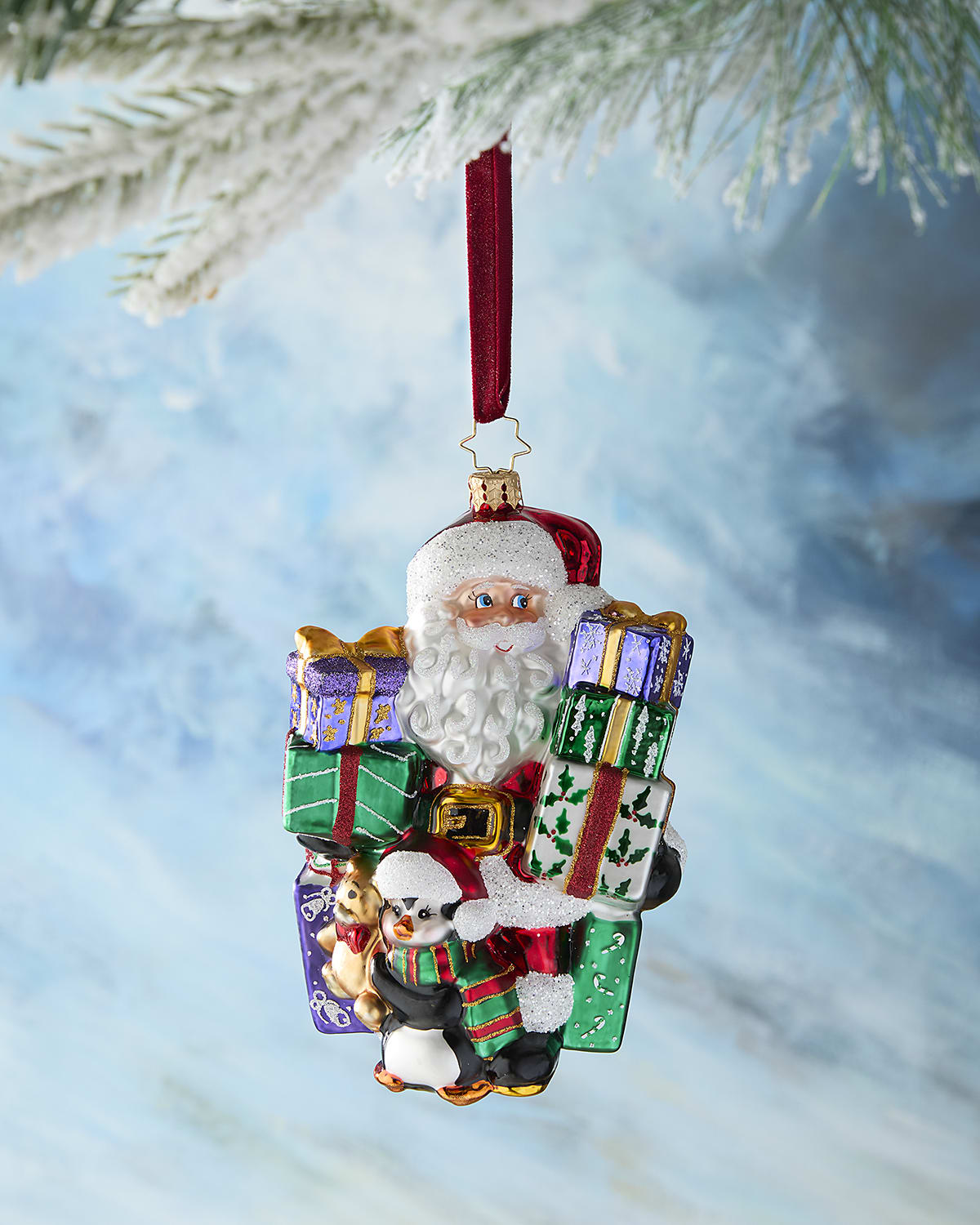 Christopher Radko Snow Gifts Like These Gifts 2024 Christmas Ornament ...